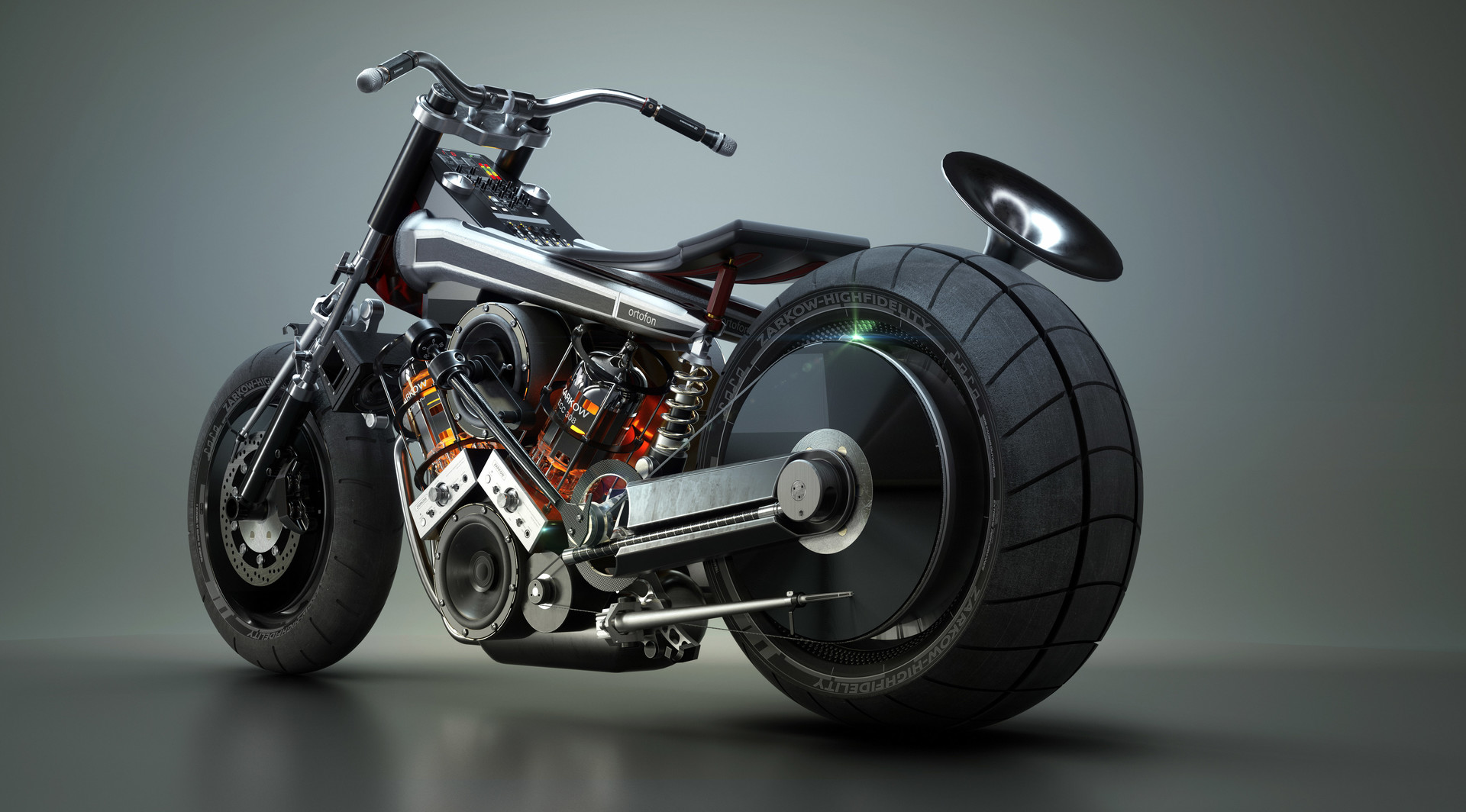 ArtStation - Audiophile Highfidelity Bike