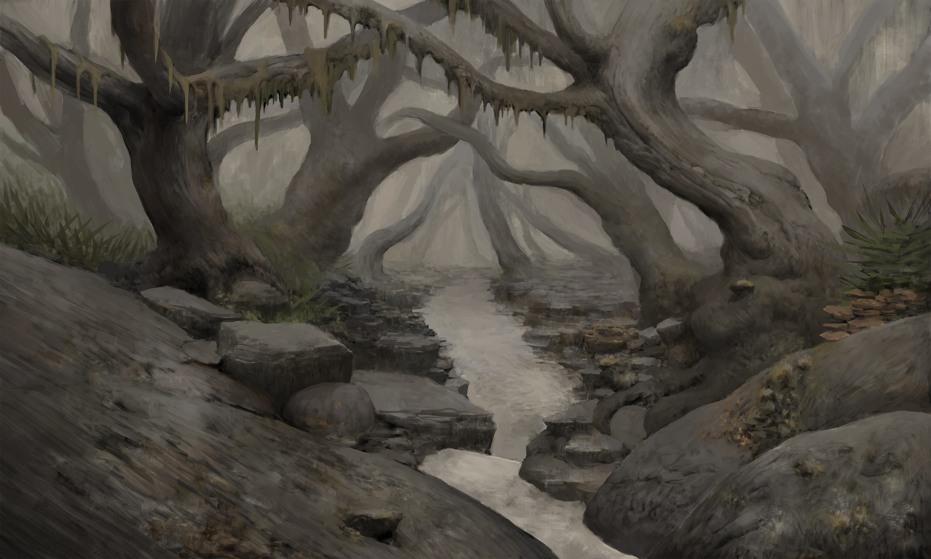 ArtStation - The Dull Forest