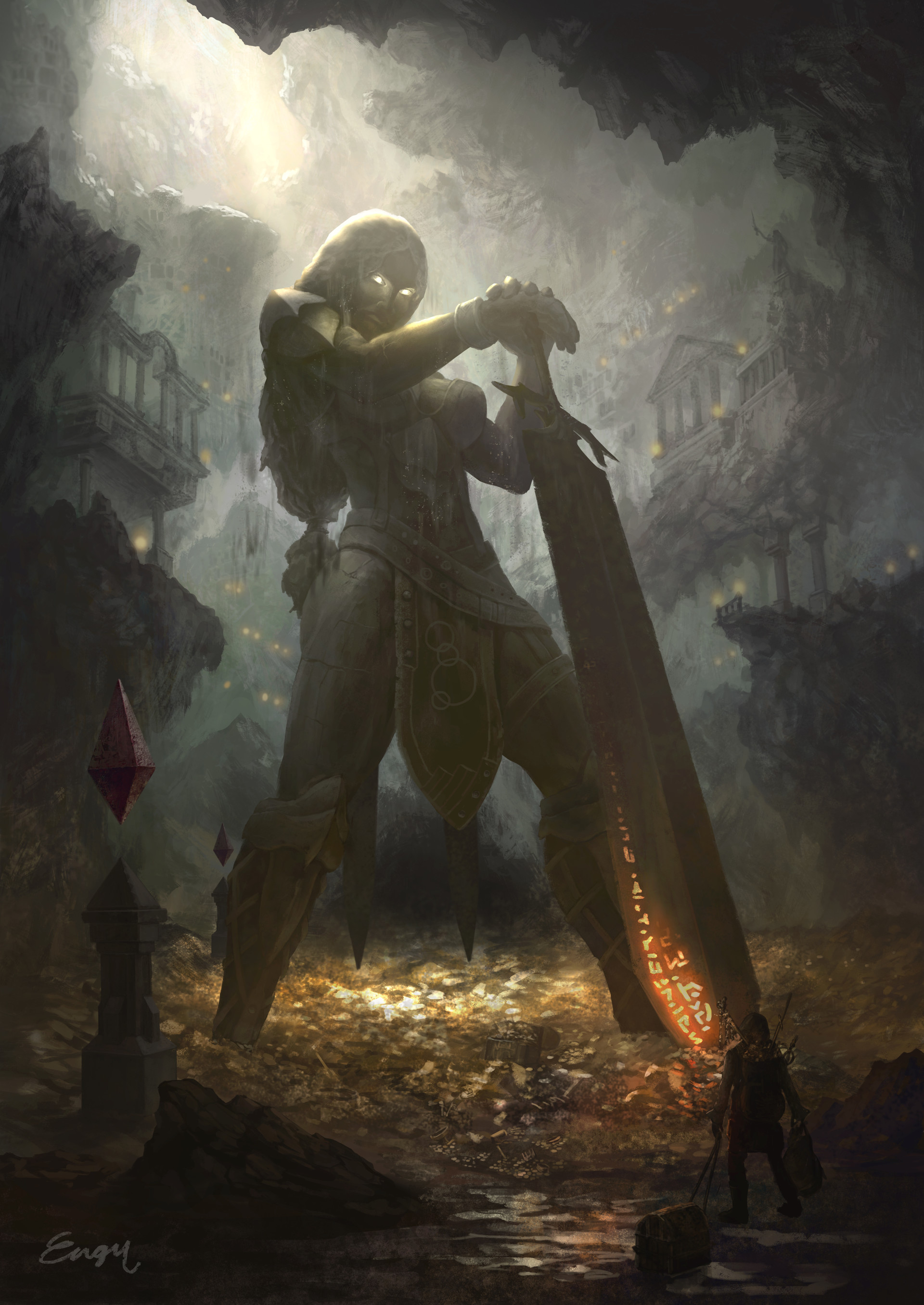 ArtStation - Treasure Guardian