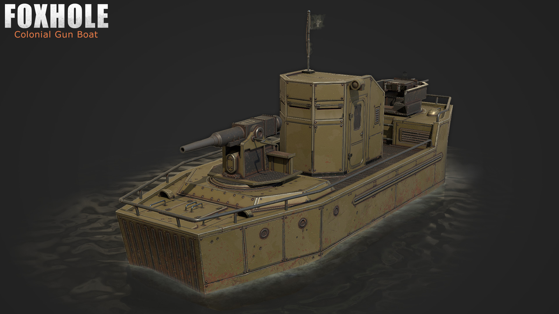 Adam Garib - Colonial Gun Boat