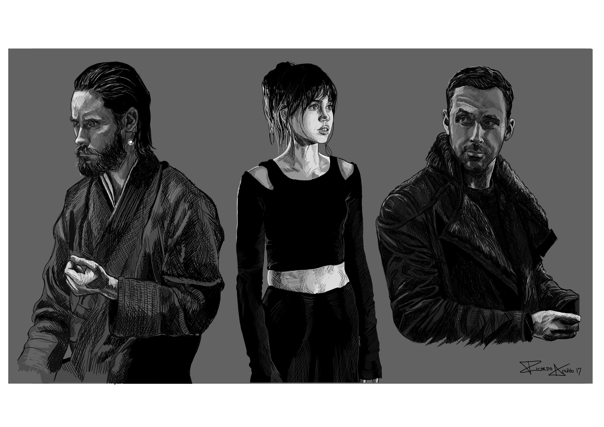 ArtStation - Blade Runner 2049 sketches