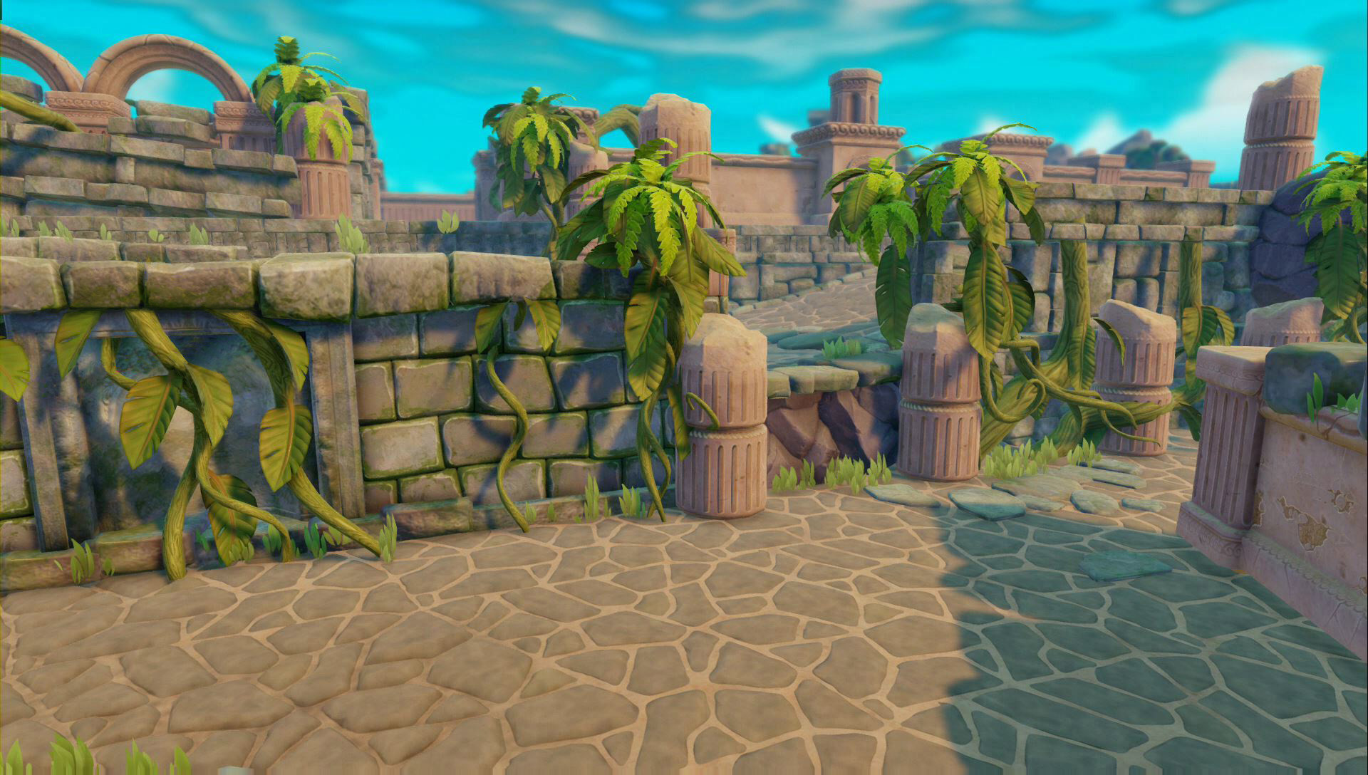 ArtStation - Heroic Challenge Level for a Skylanders