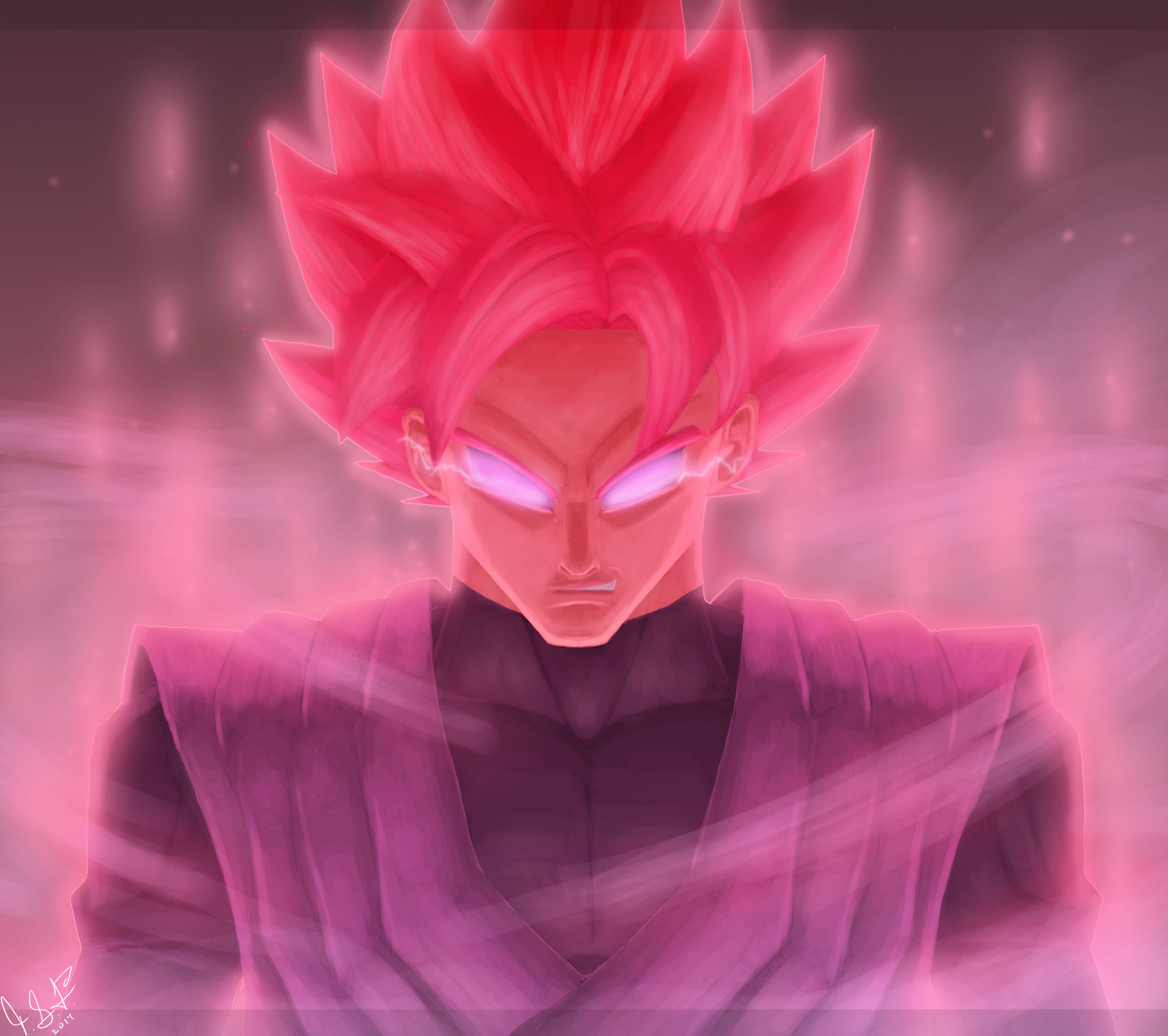 ArtStation - Super Sayajin Rose