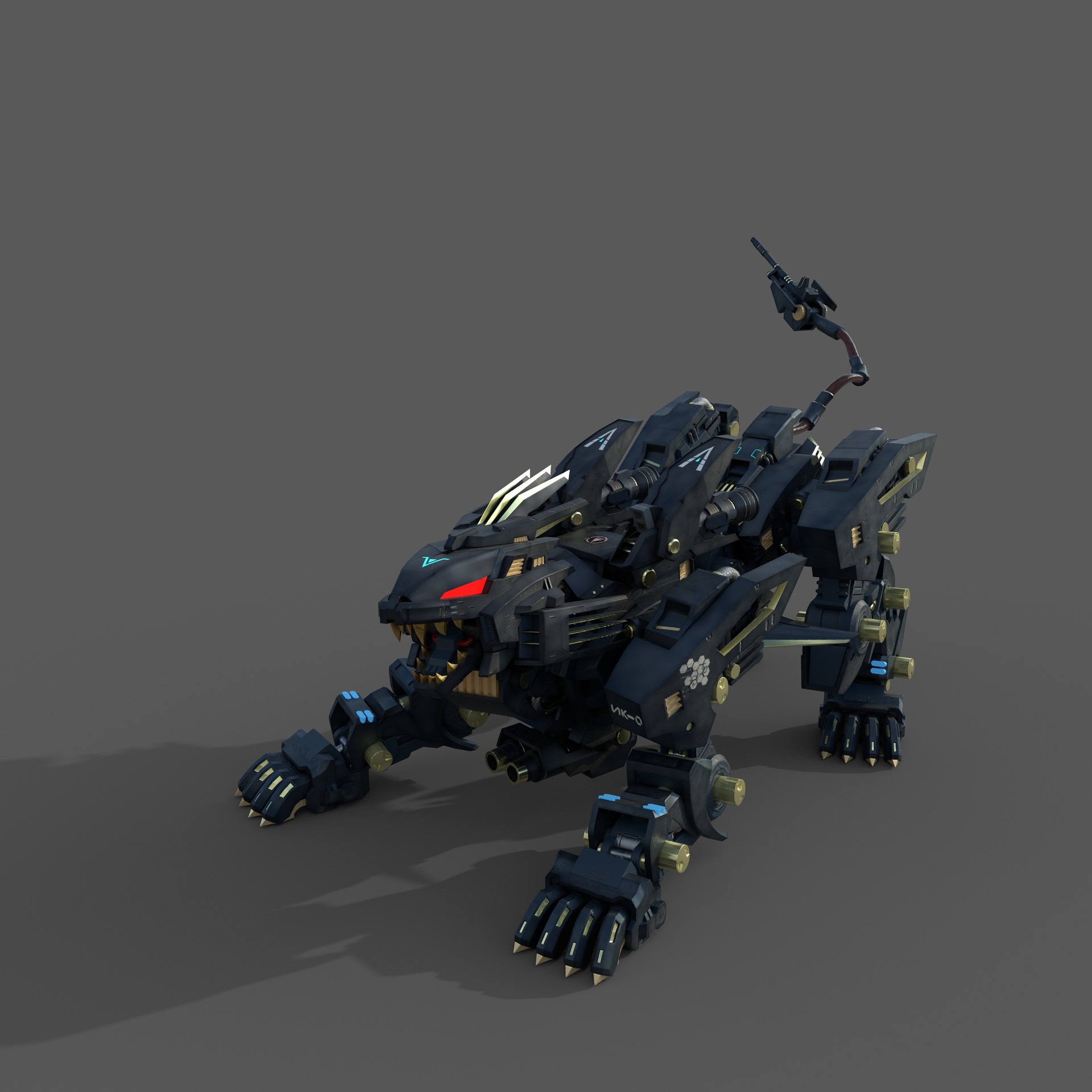 ArtStation - Zero type long tooth lion