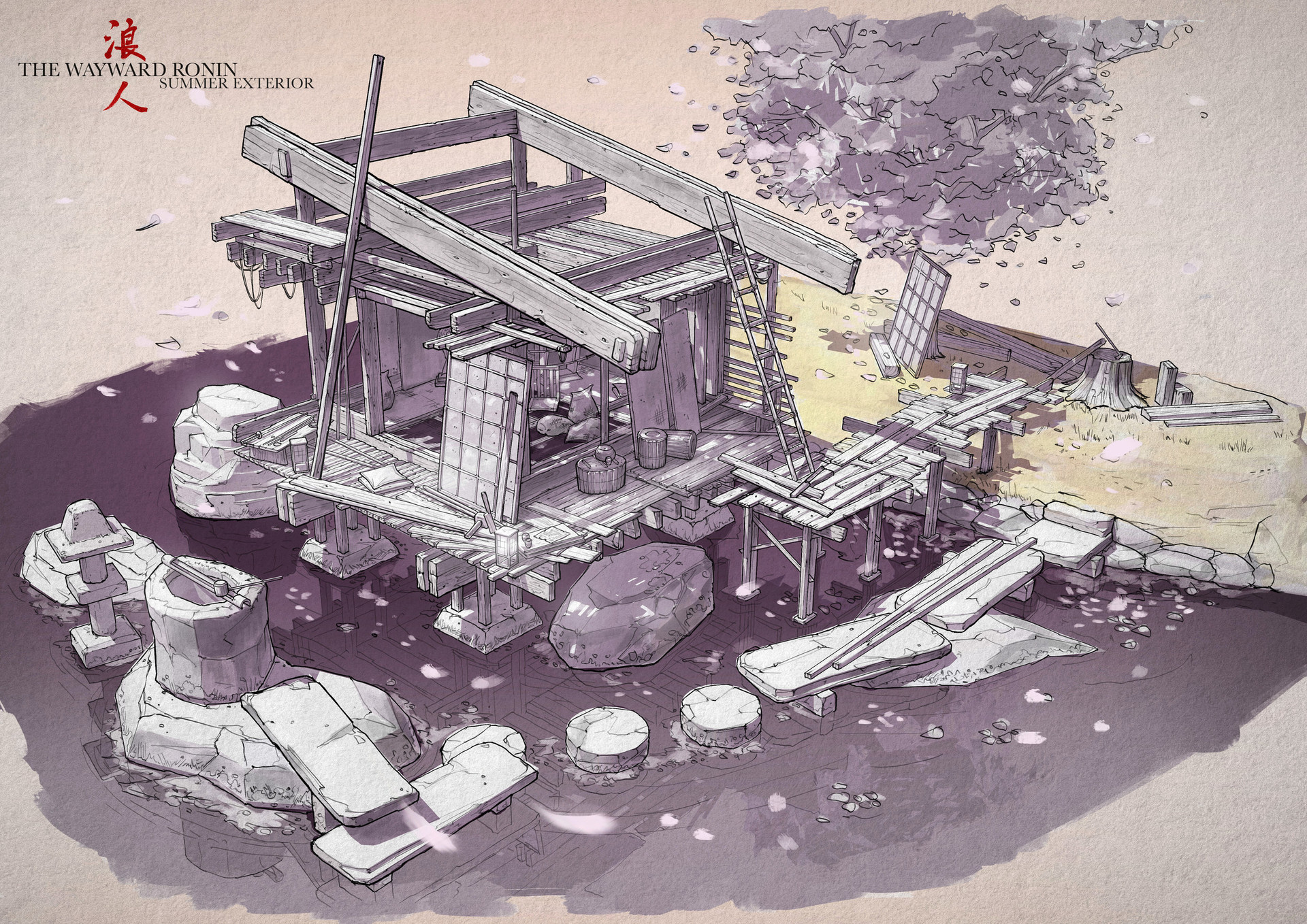 ArtStation - Teahouse