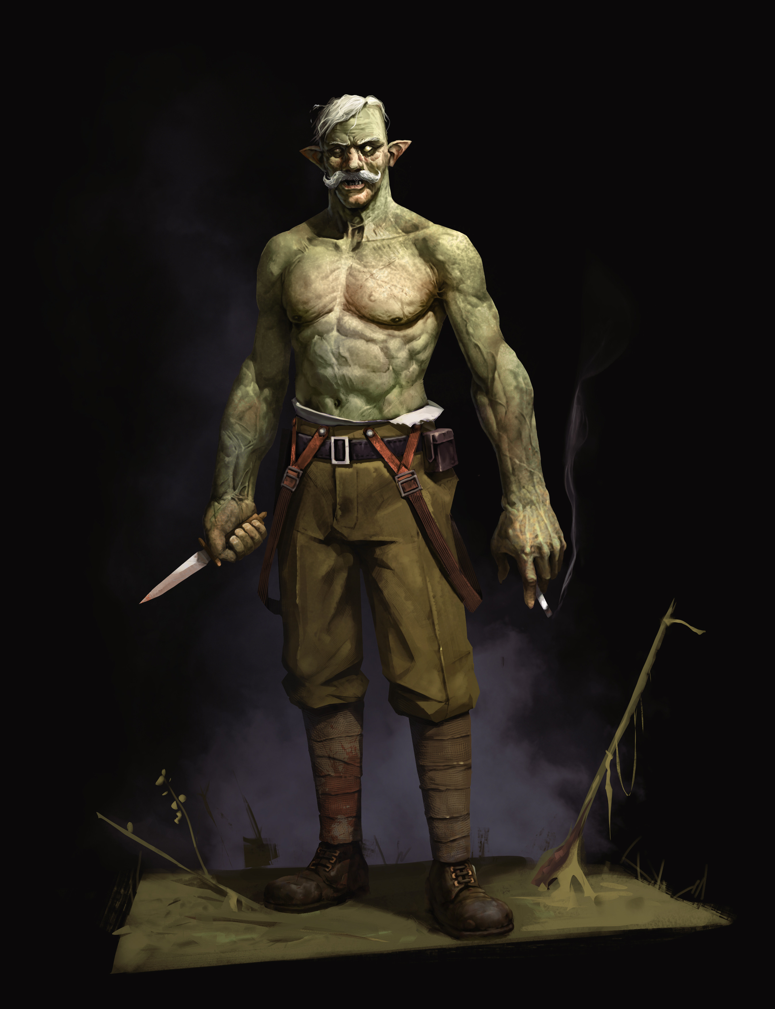 Ork. 1917 by Nikita Orlov : r/ImaginaryOrcs