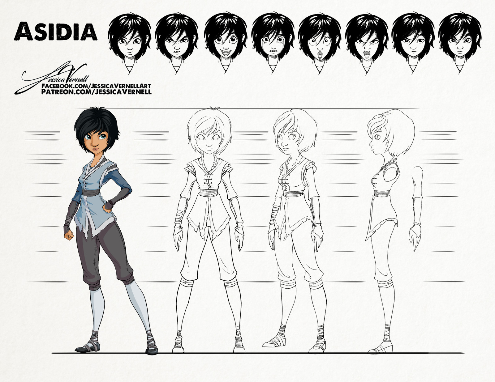 Jessica Sessions - Asidia Version 1.0 Turn Around