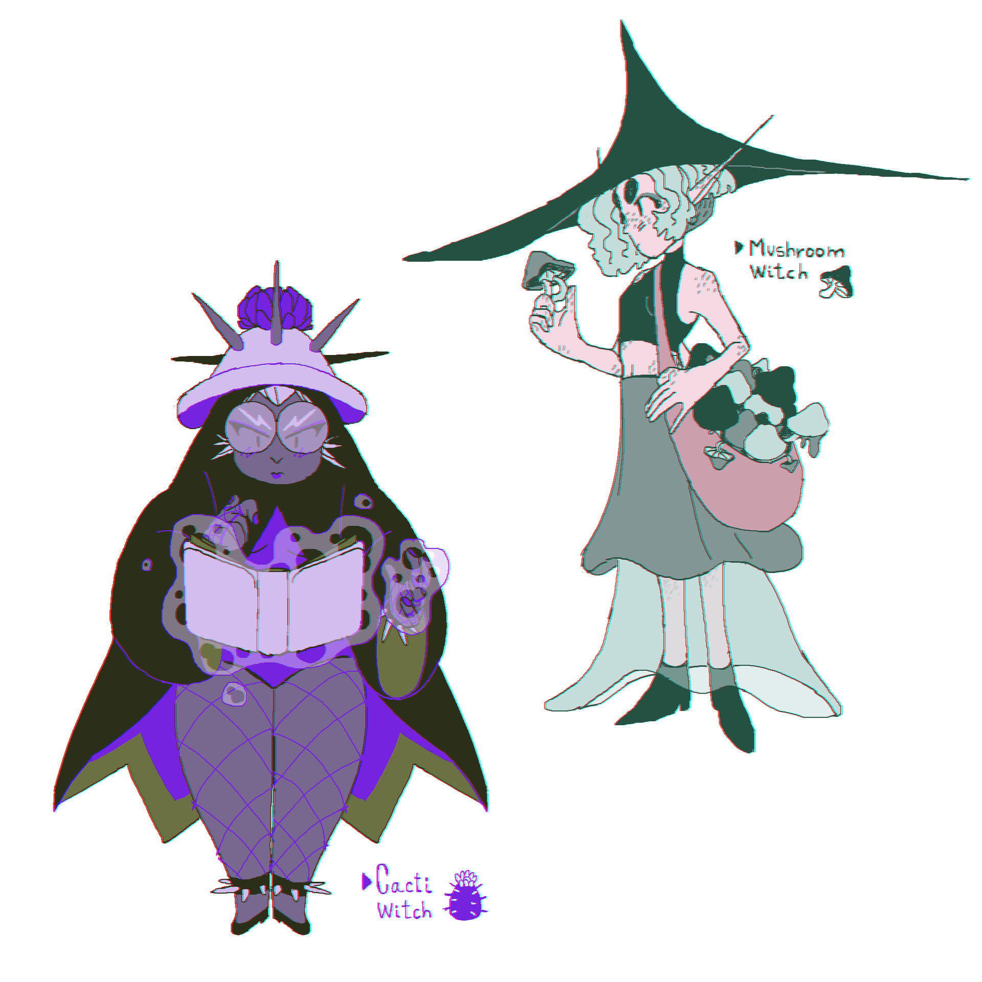 ArtStation - 5-Color Witches