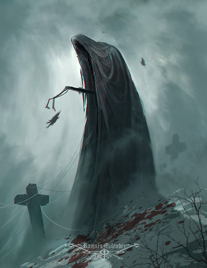ArtStation - Cemetery Ghost