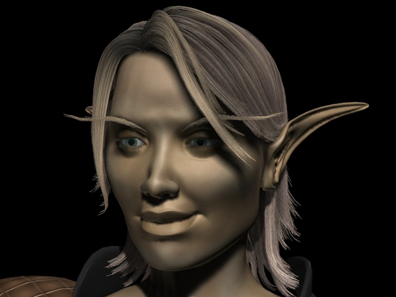 ArtStation - Elven Model Concept