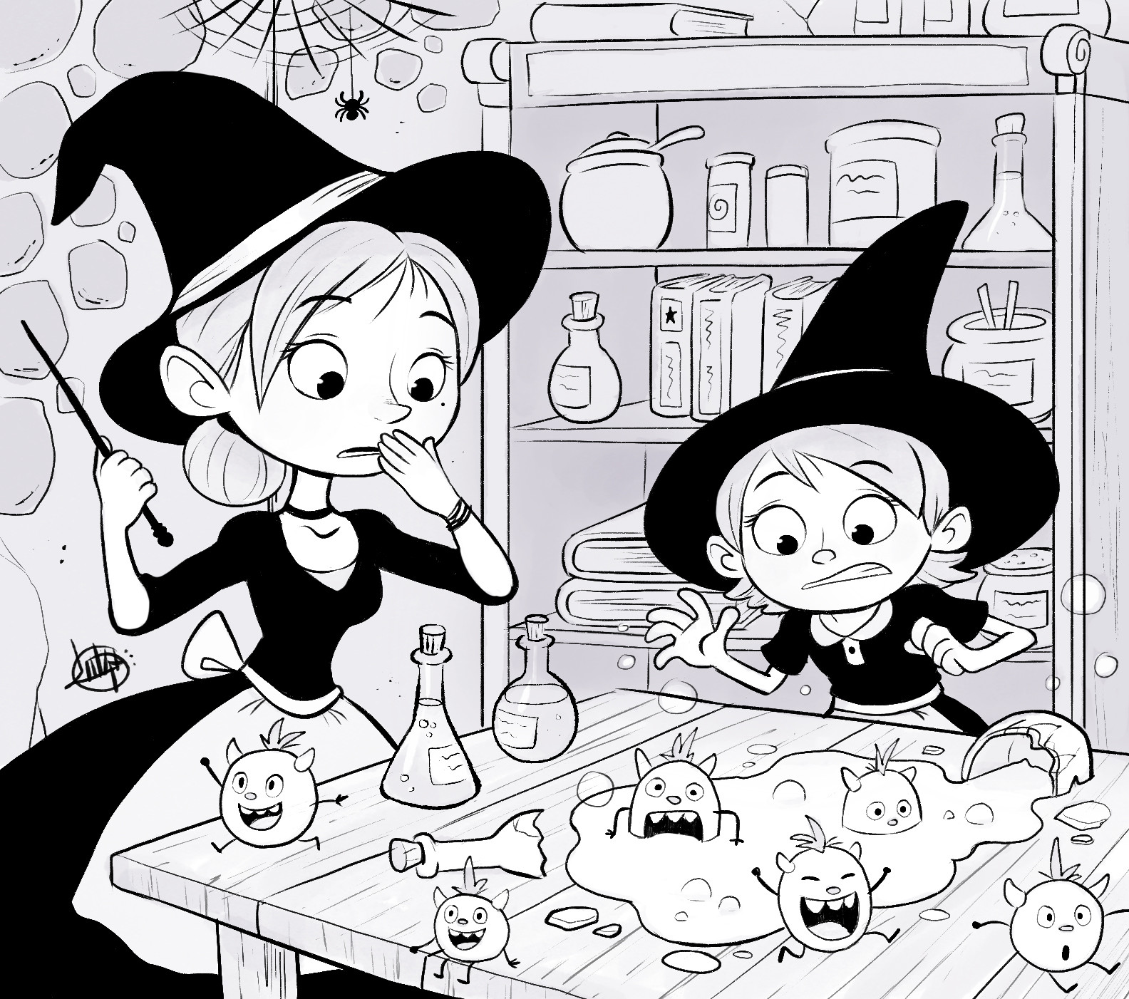 ArtStation - Inktober 2016, Luigi Lucarelli-花瓣网