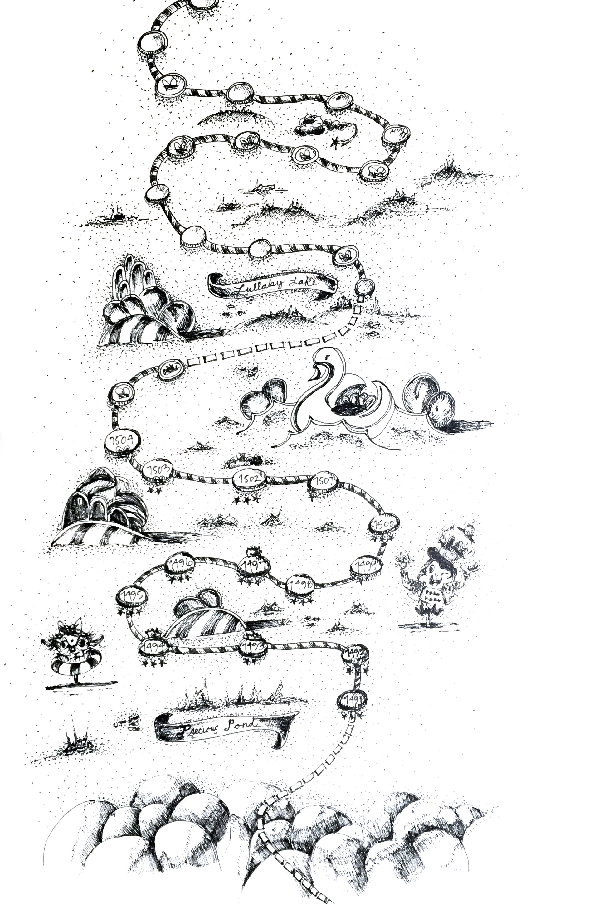 ArtStation - Inktober 2017 Day 22 - Trail