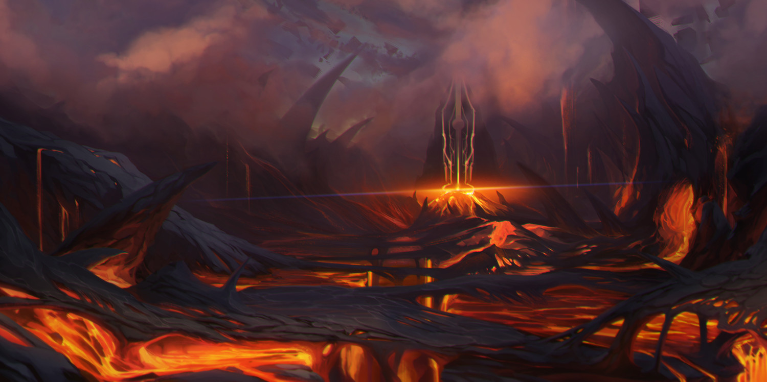 ArtStation - Lava zone