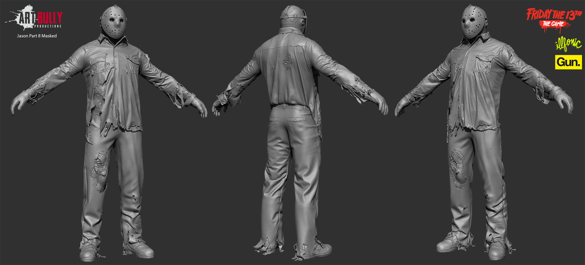 Art Bully Productions - Friday The 13th: The Game - Jason Versions