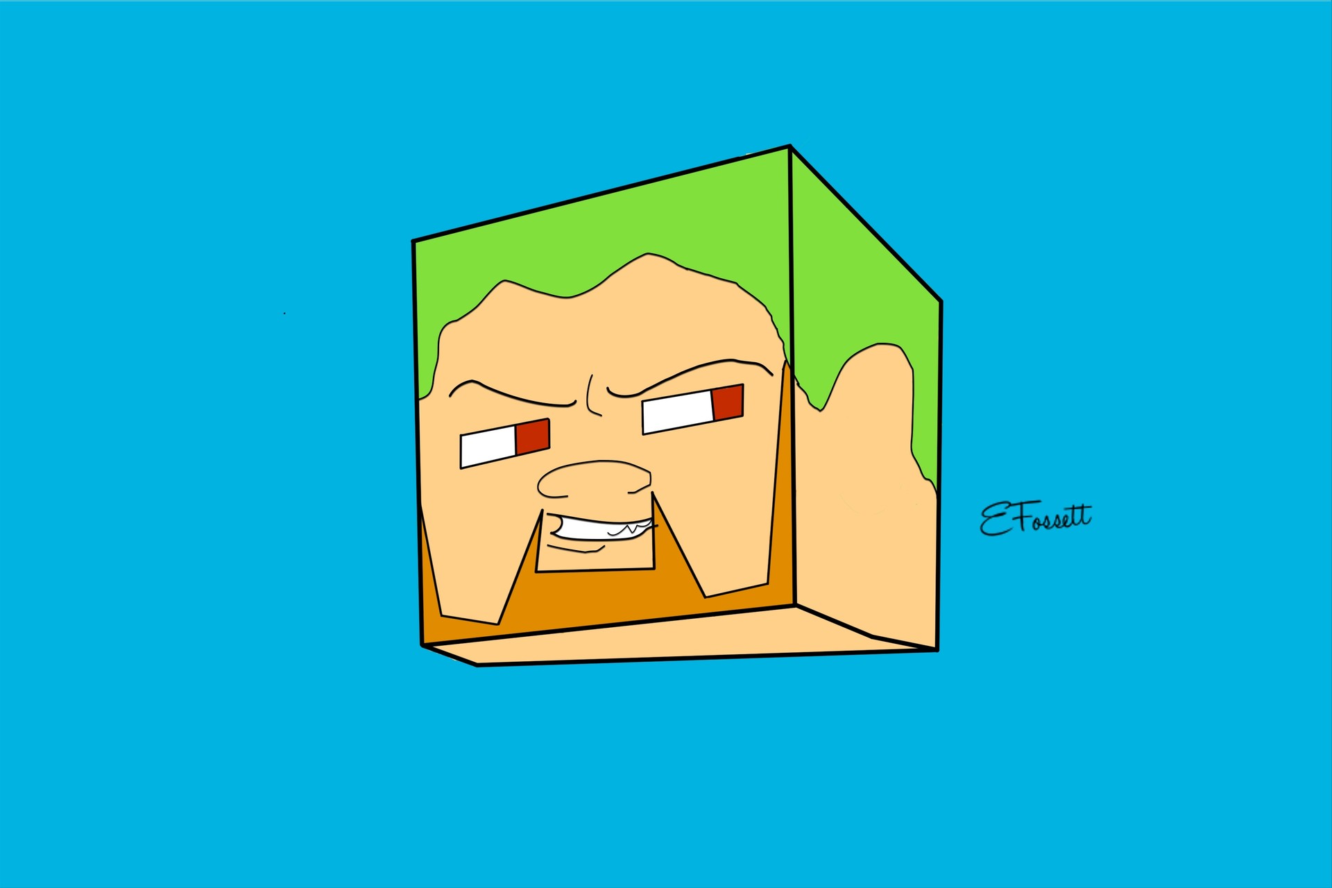 ArtStation - Minecraft Game Fan Art