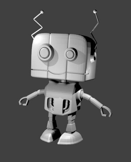 ArtStation - robot model