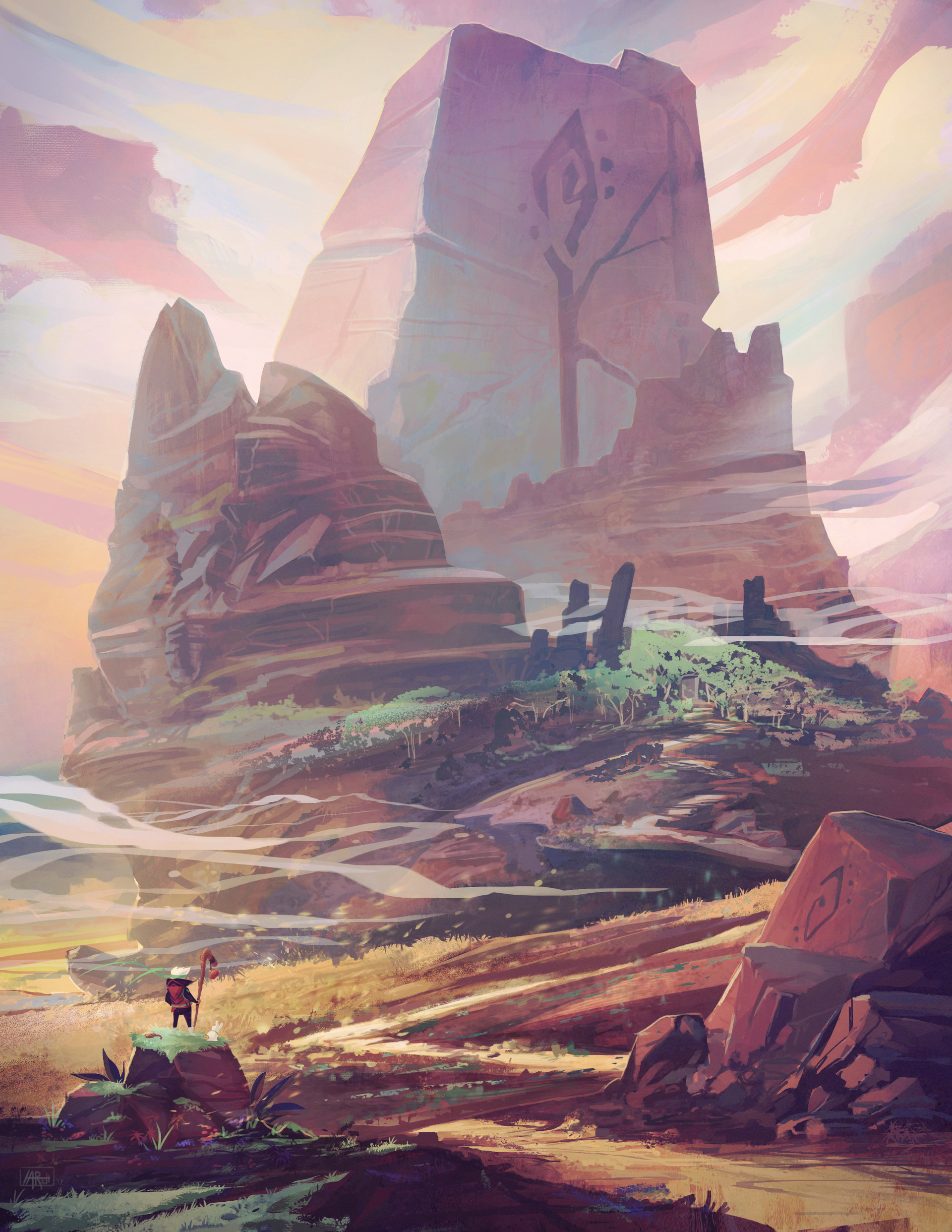 ArtStation - Mountain Monolith