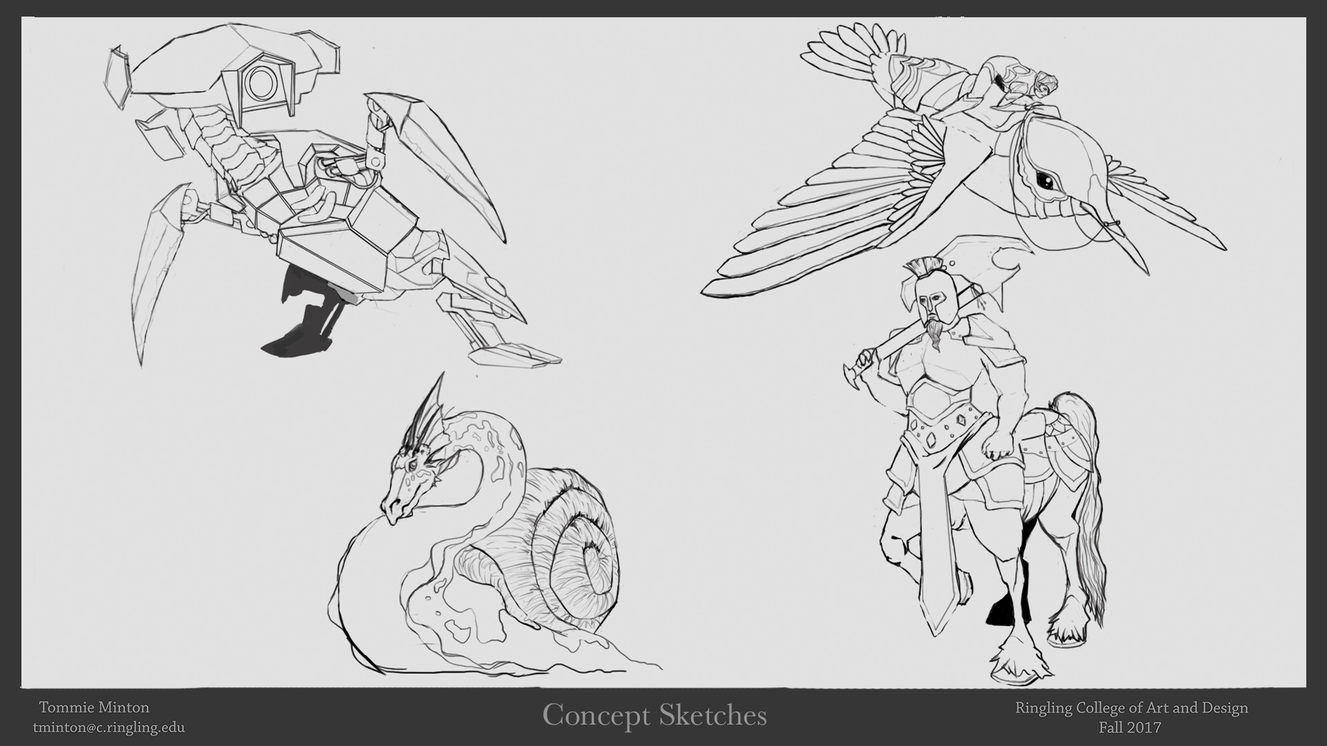 ArtStation - Concept Drawings