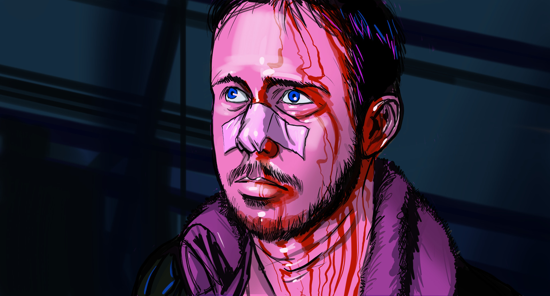 Download Purple Fan Art Blade Runner 2049 4K Wallpaper, 52% OFF