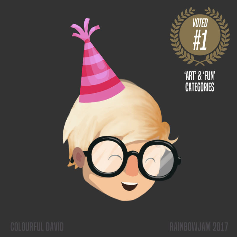 Stuart Lee - Colourful David