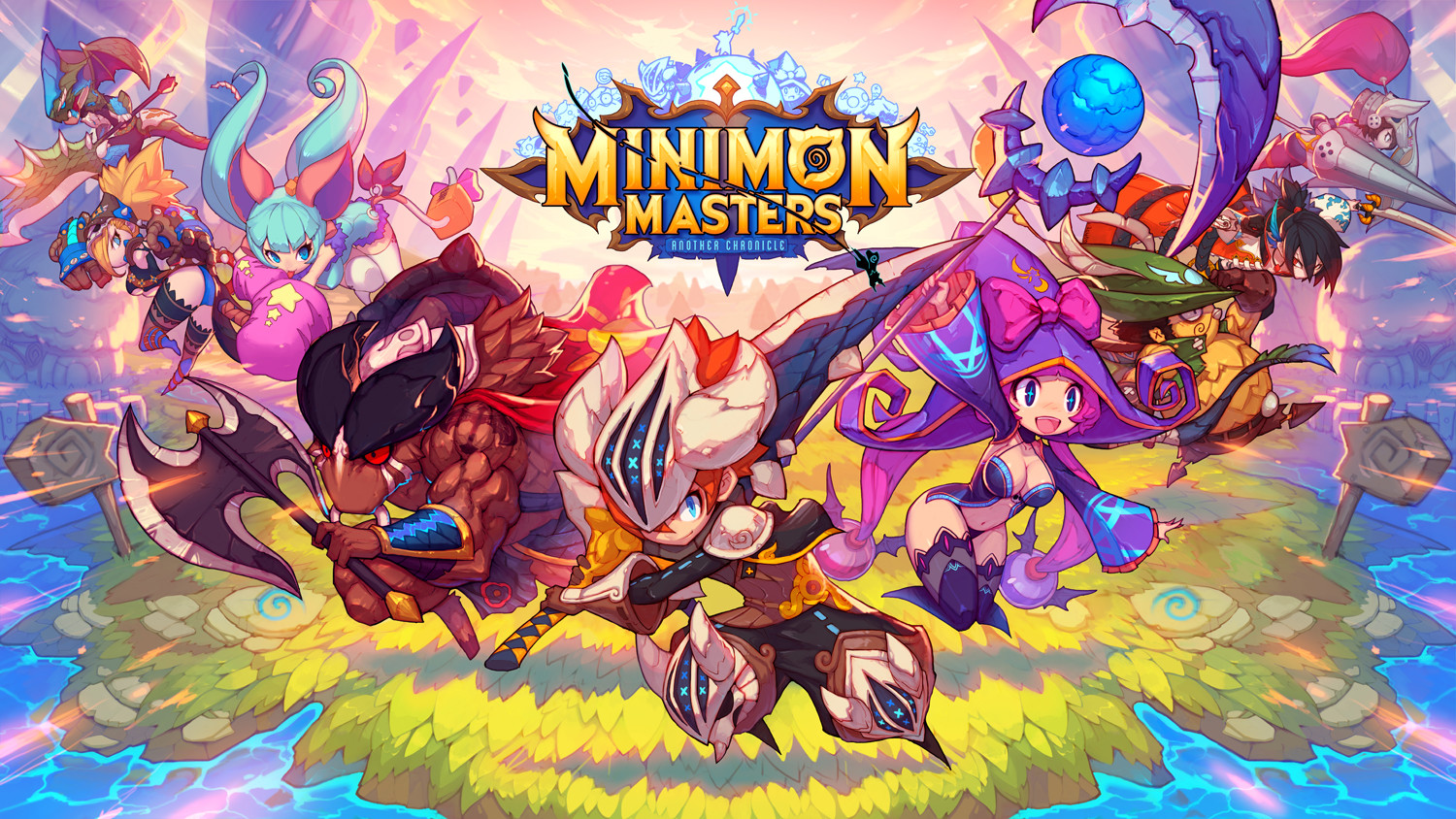 ArtStation - MinimonMasters Title Illust