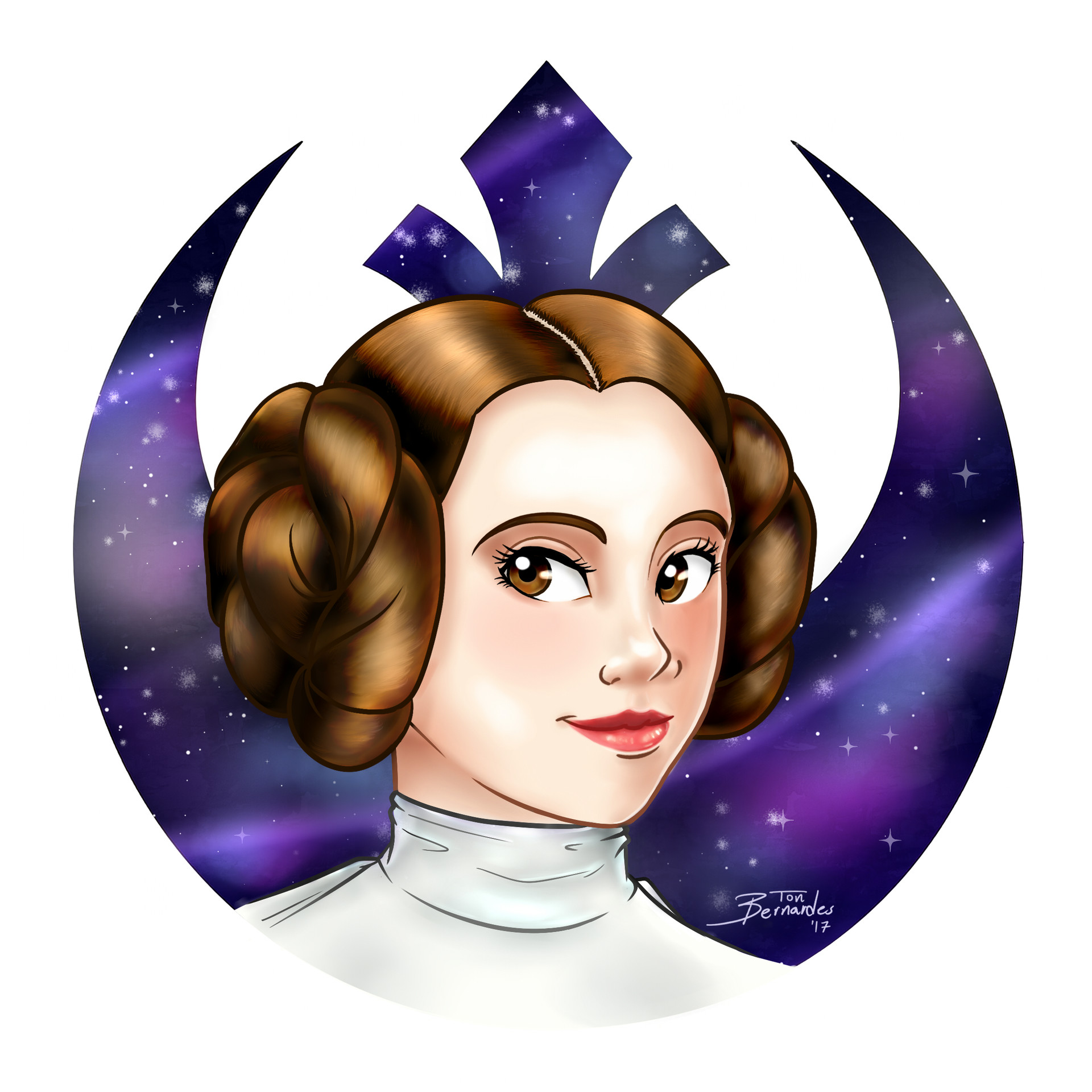 ArtStation - Princess Leia