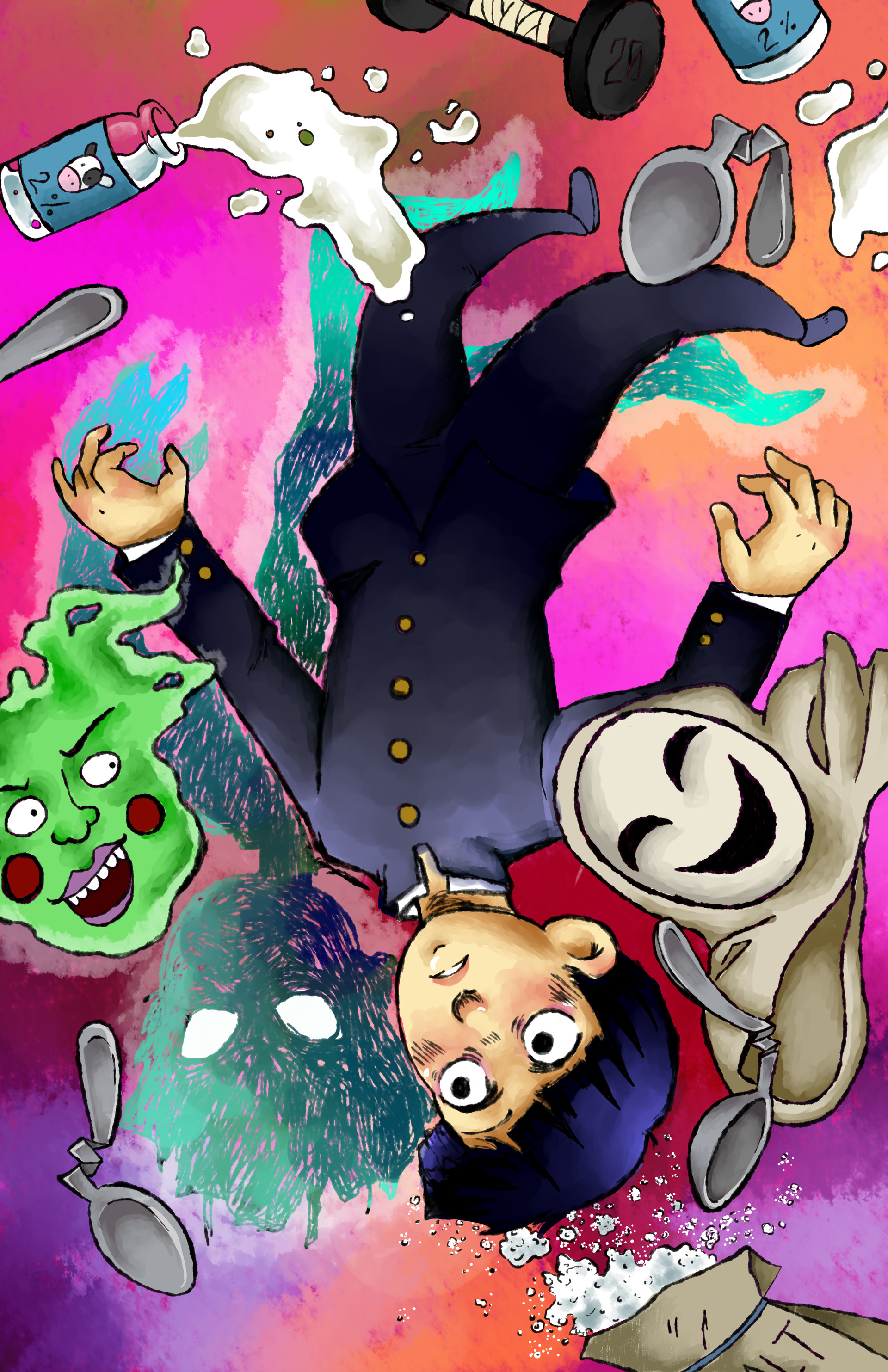 ArtStation - Mob Psycho Poster Print