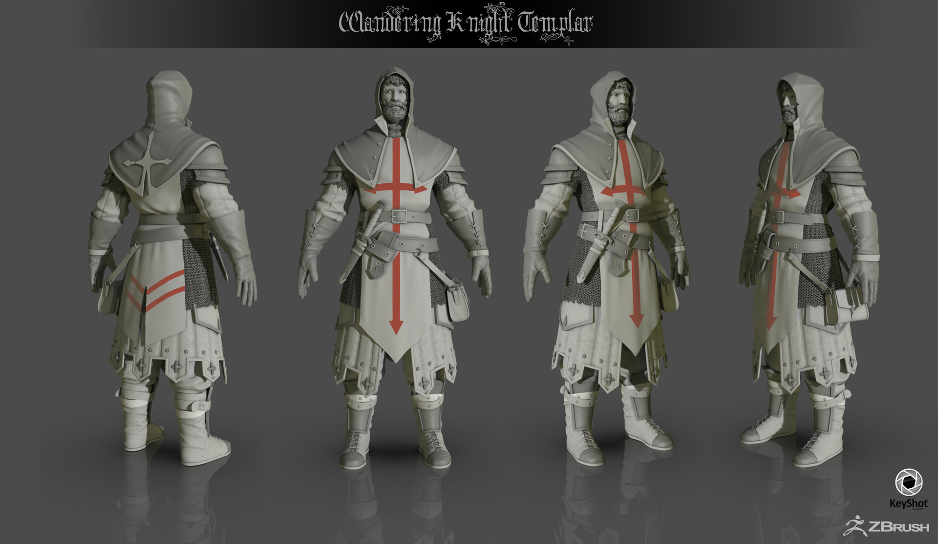 Roman Dcs - Wandering Knight templar