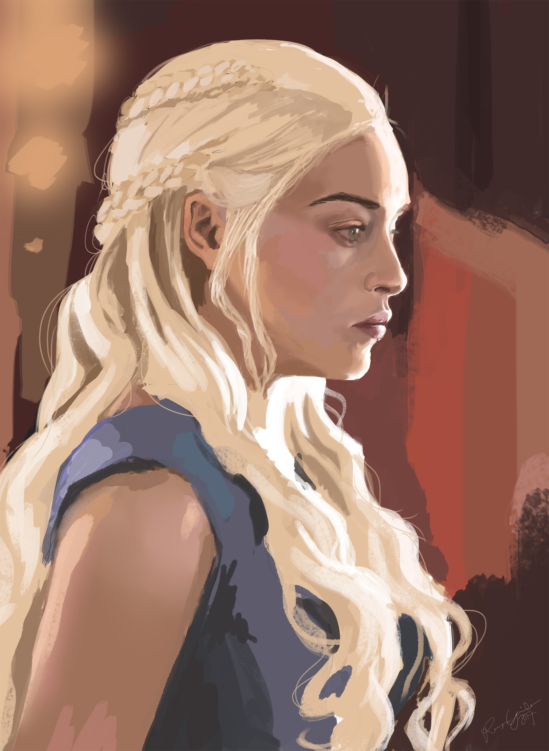 ArtStation - Daenerys Targaryen, Photo Study