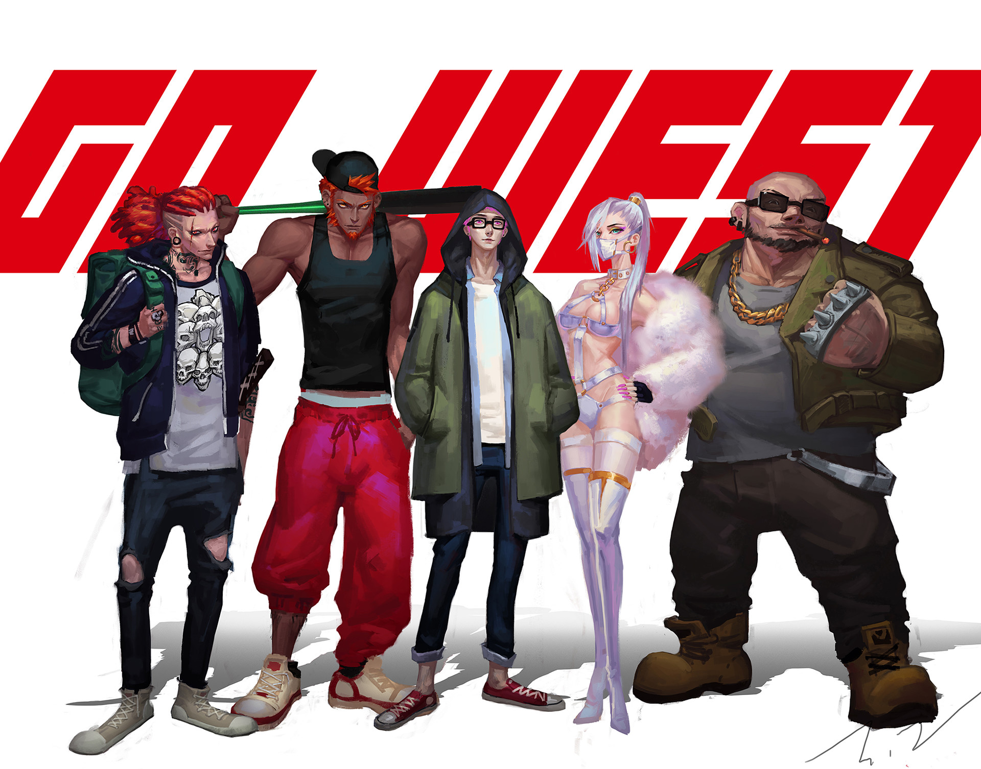 ArtStation - GO WEST 取经五人组