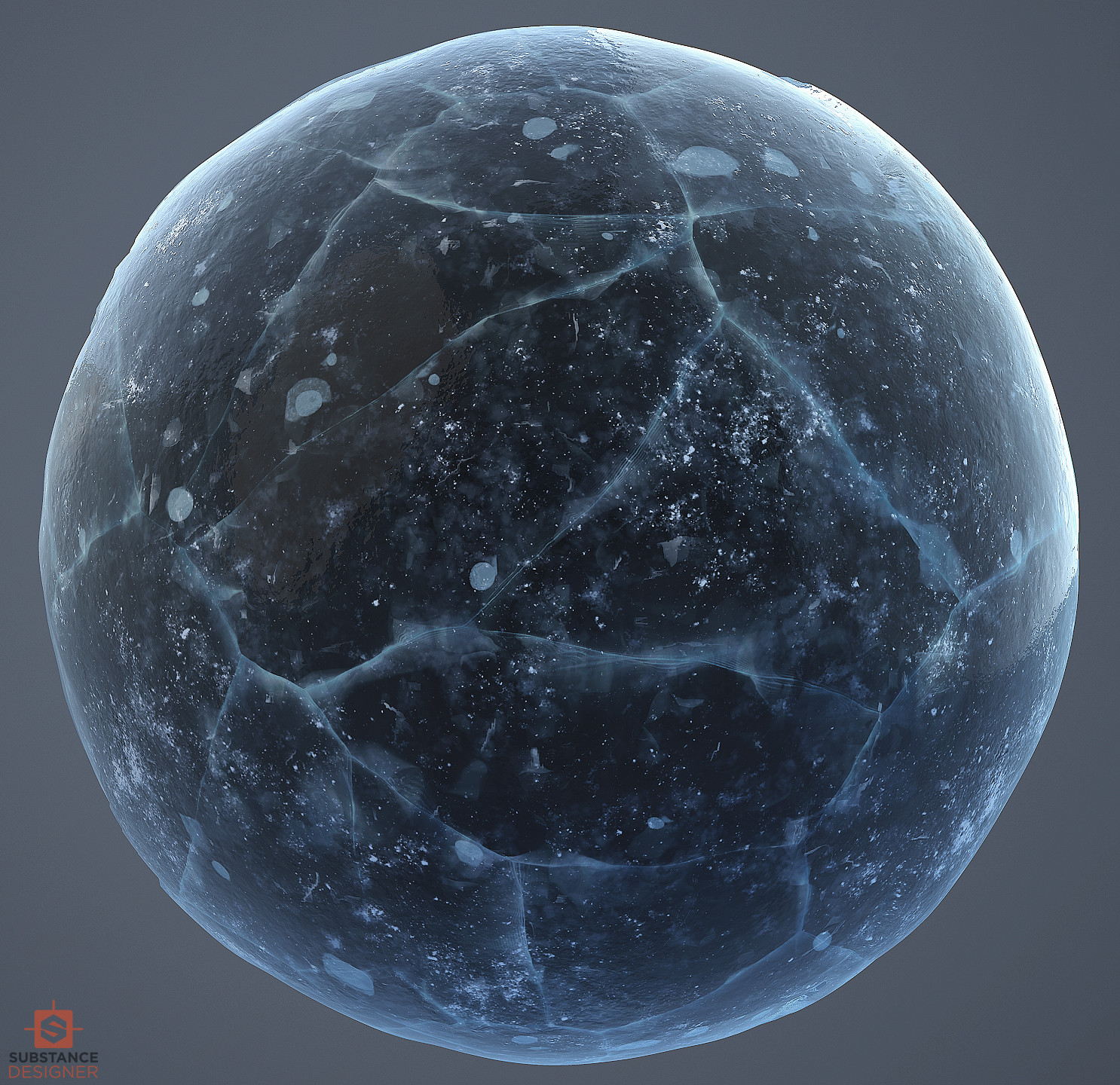 Ice Shader by Andrew Alexandrov | Ice lake, Cg art, Ice texture