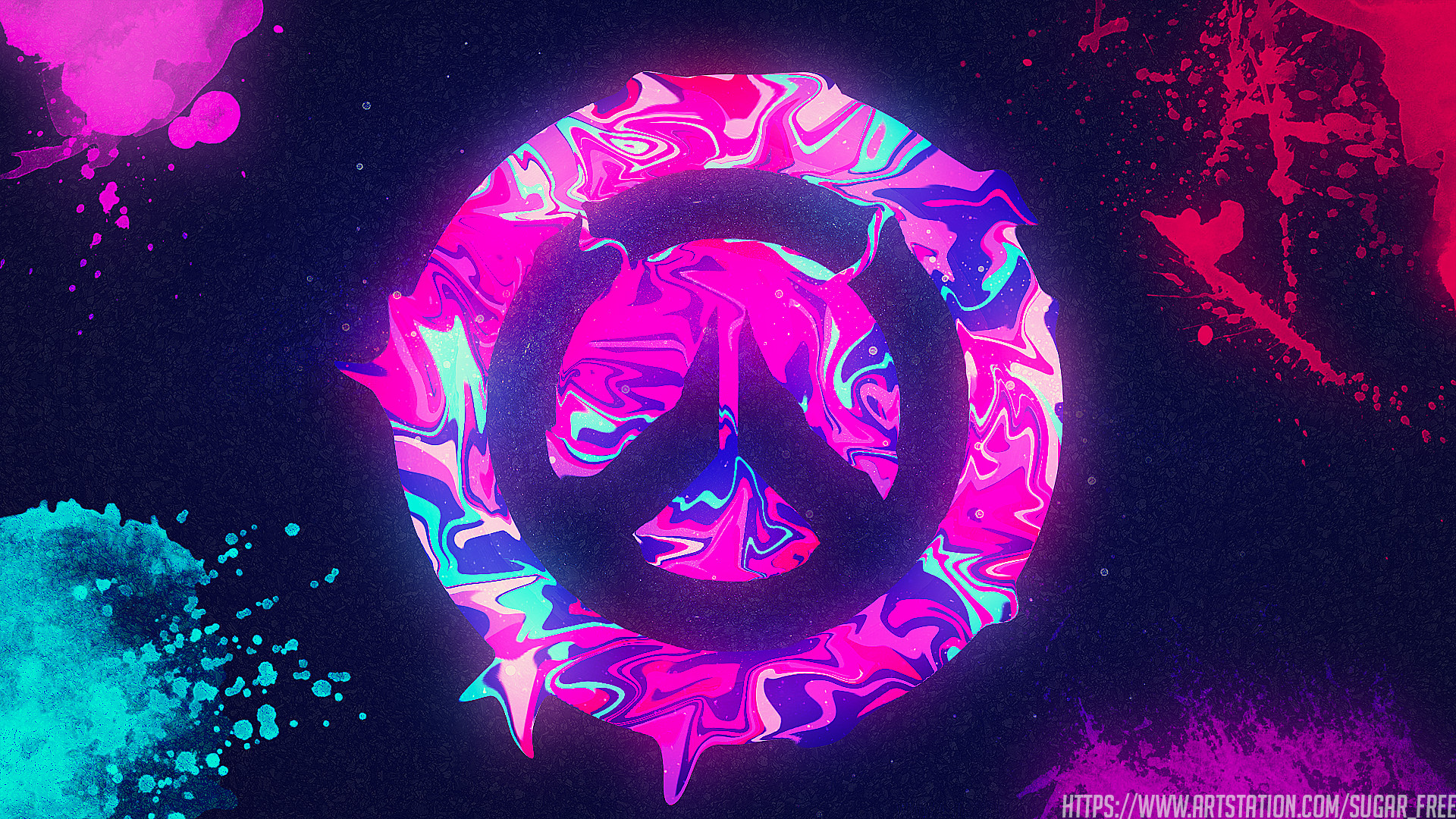 ArtStation - Overwatch Graffiti