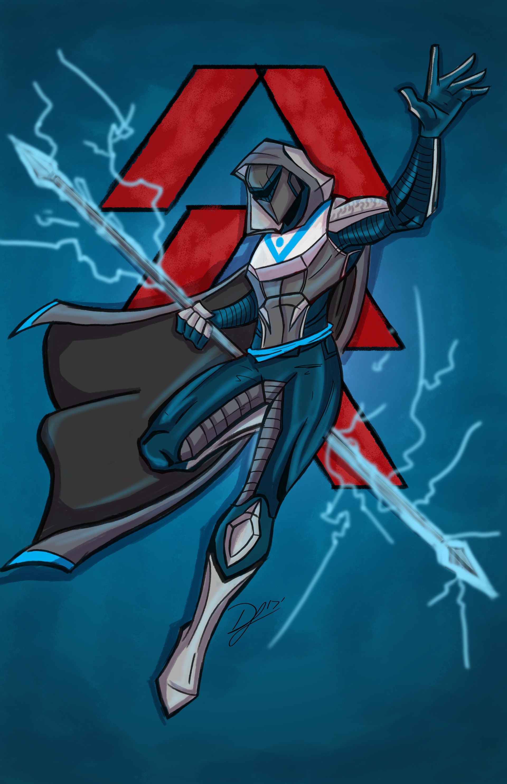 ArtStation - Destiny 2 Arcstrider Hunter