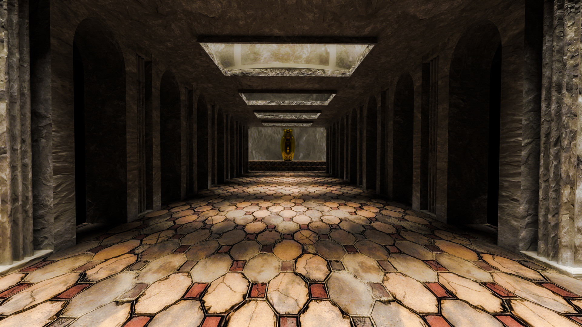 ArtStation - Medieval Corridor