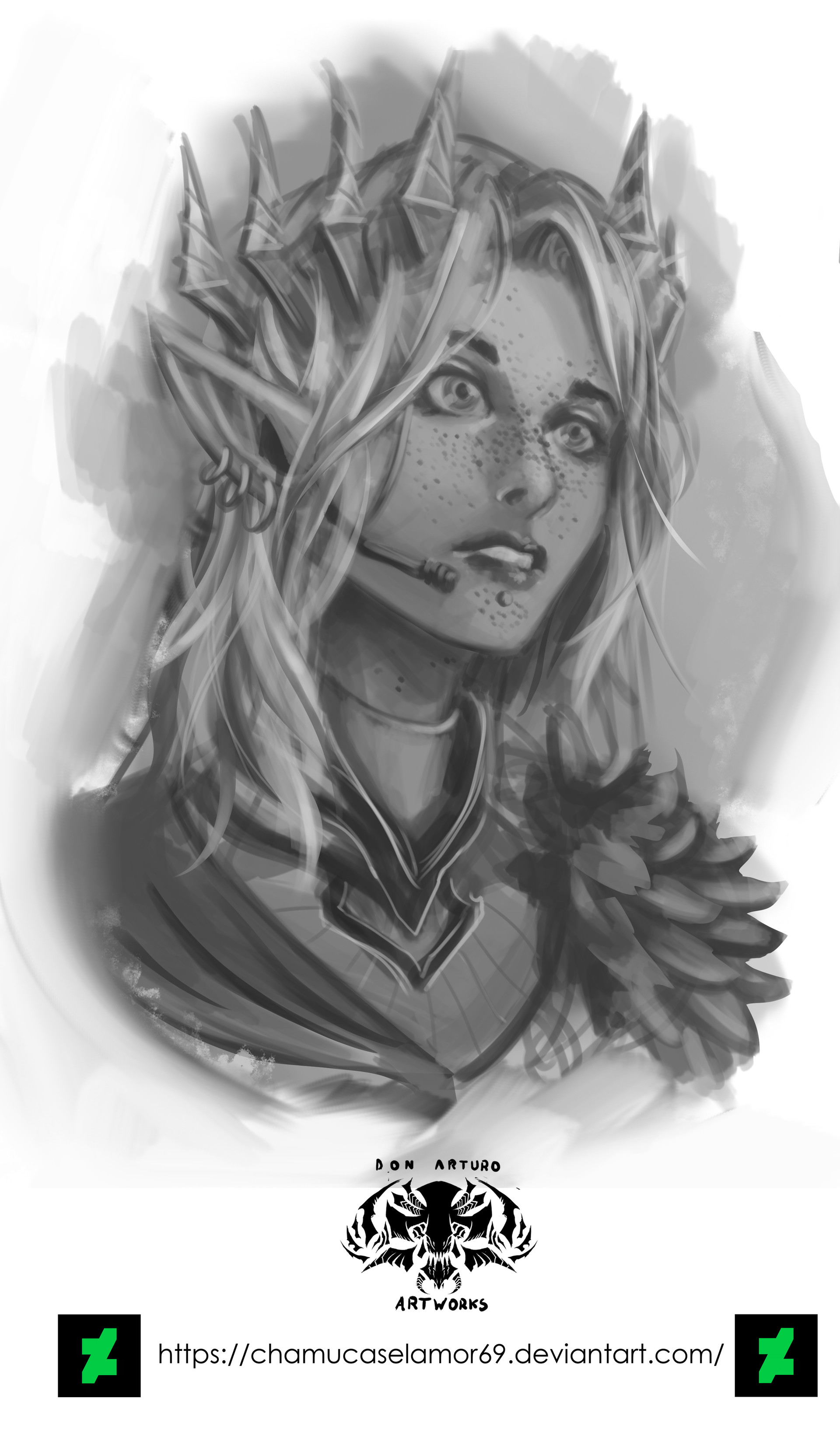 ArtStation - call center elf