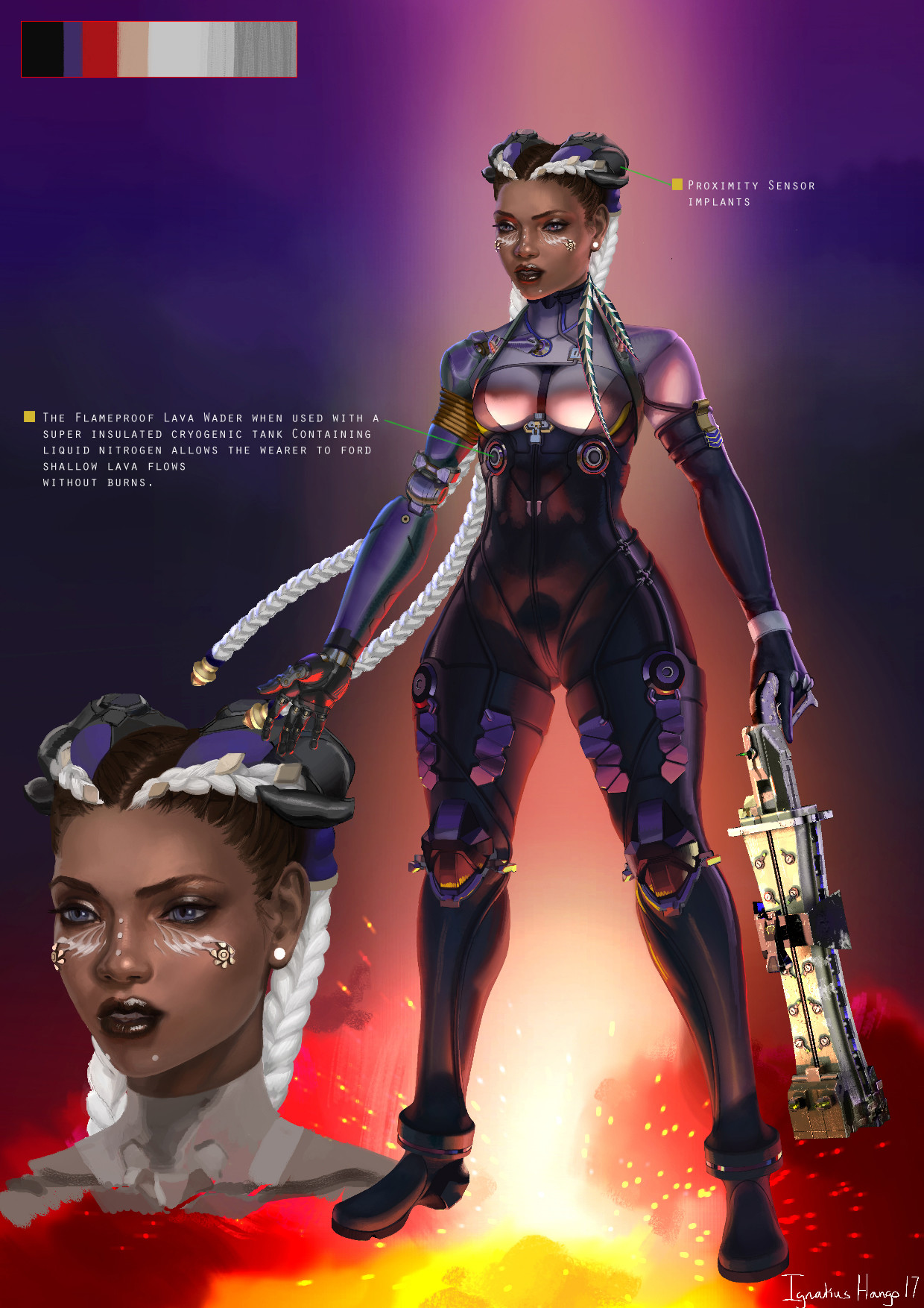 ArtStation - Pyroclastic Ranger