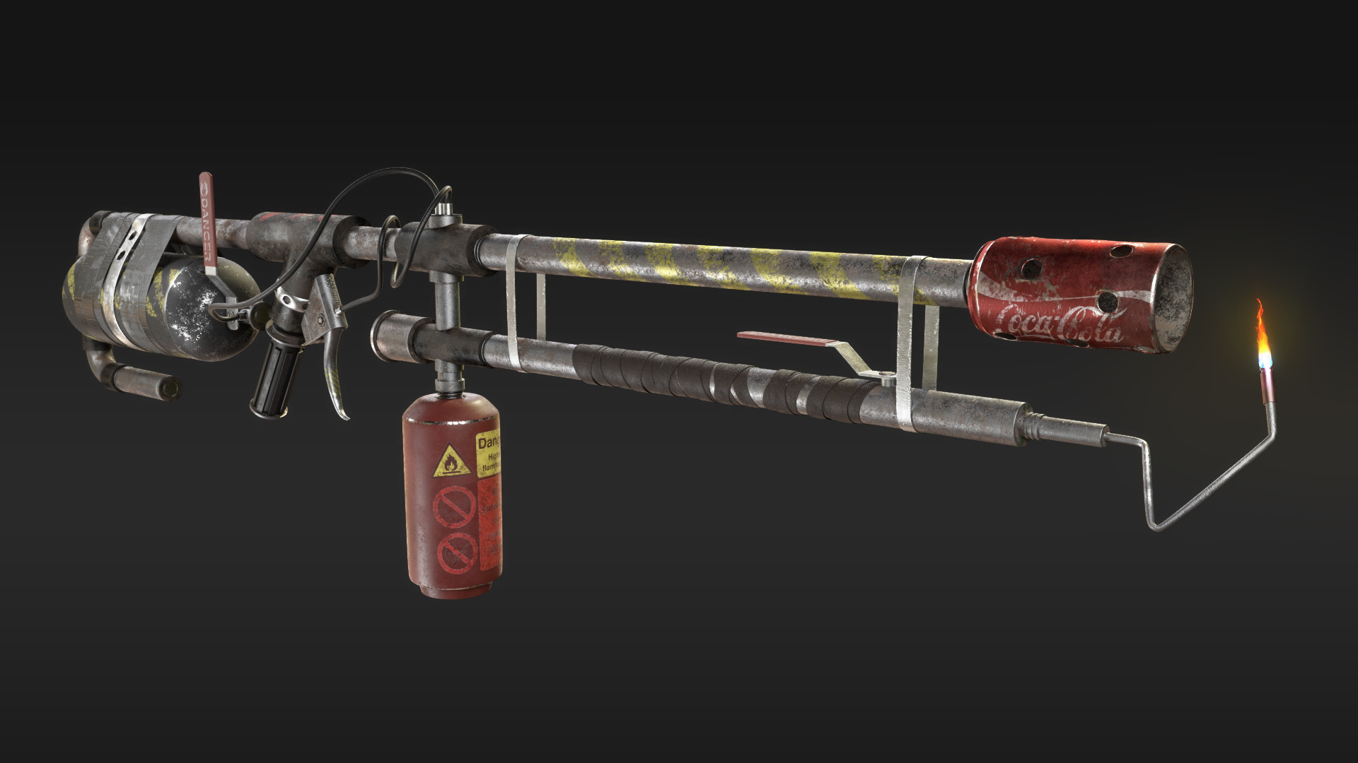 ArtStation - Flame Thrower