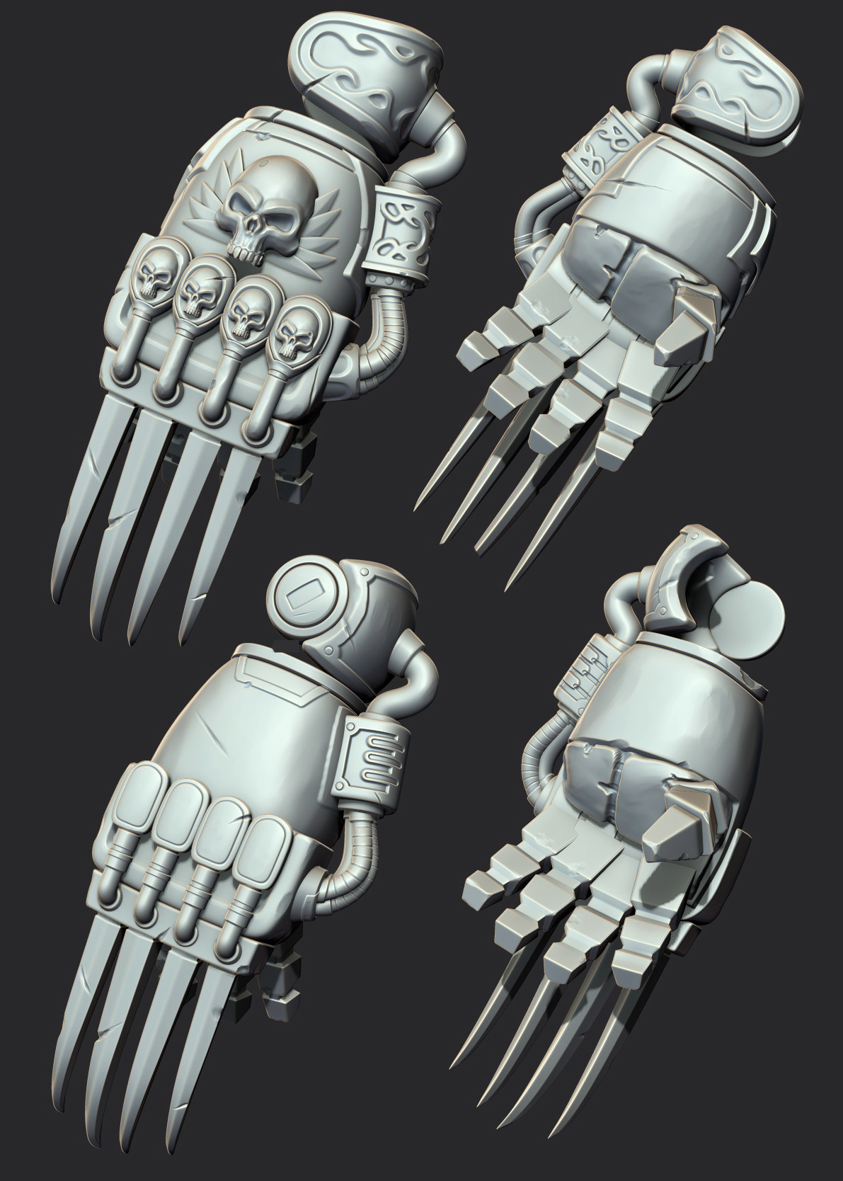 ArtStation - Warhammer Weapons