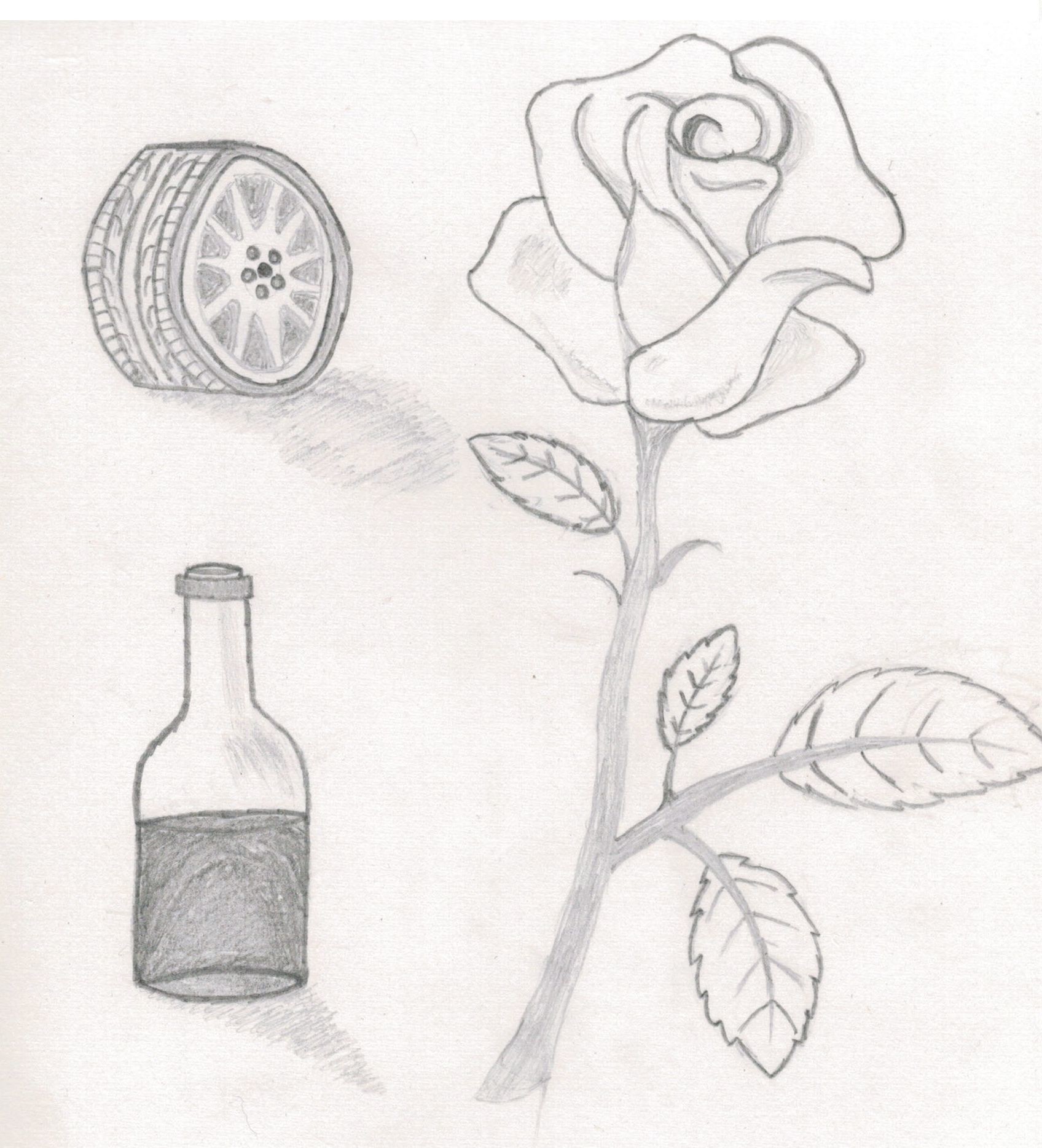 ArtStation - Random Outline Objects in my sketchblock