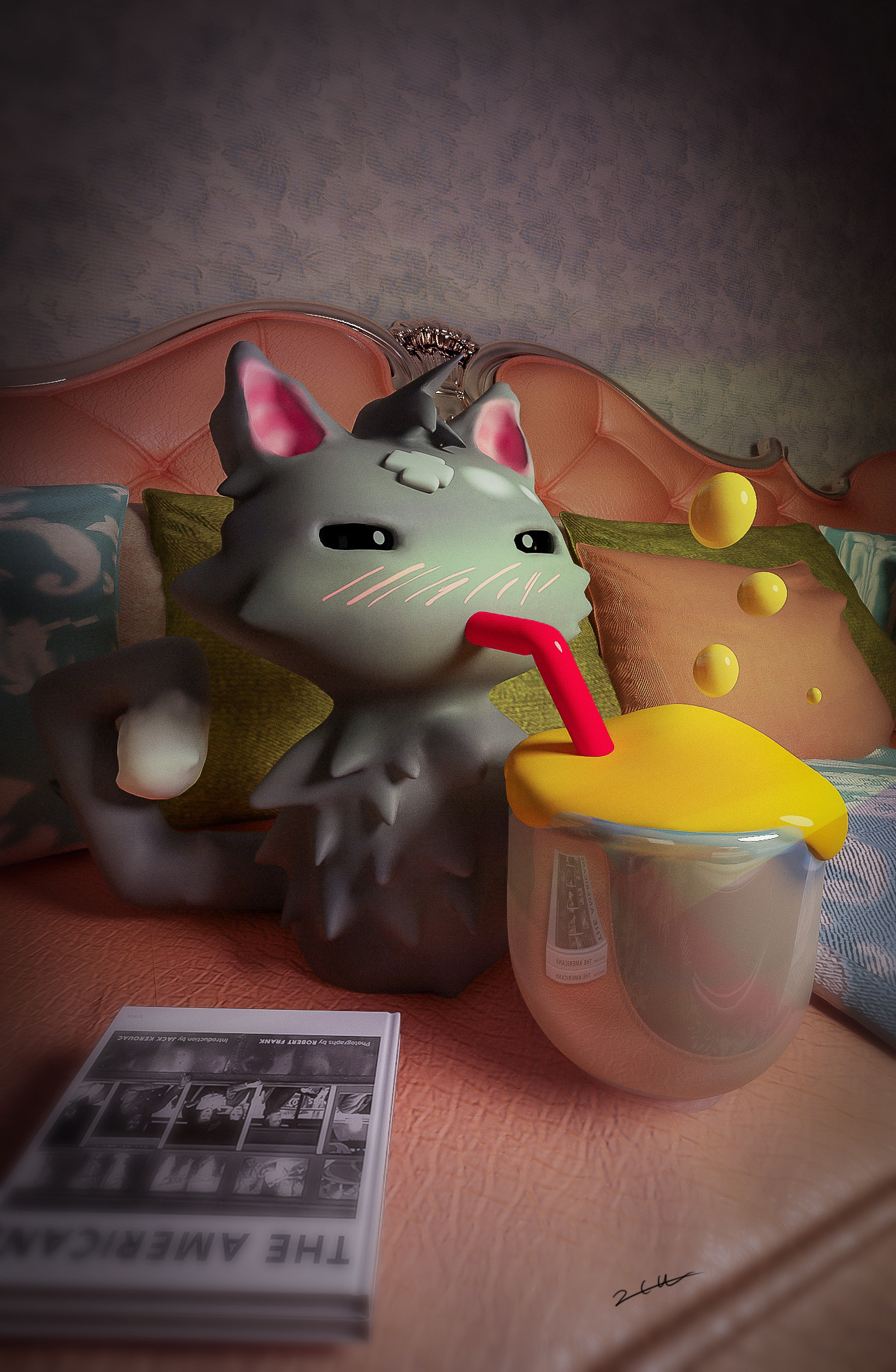 ArtStation - zeko the cat