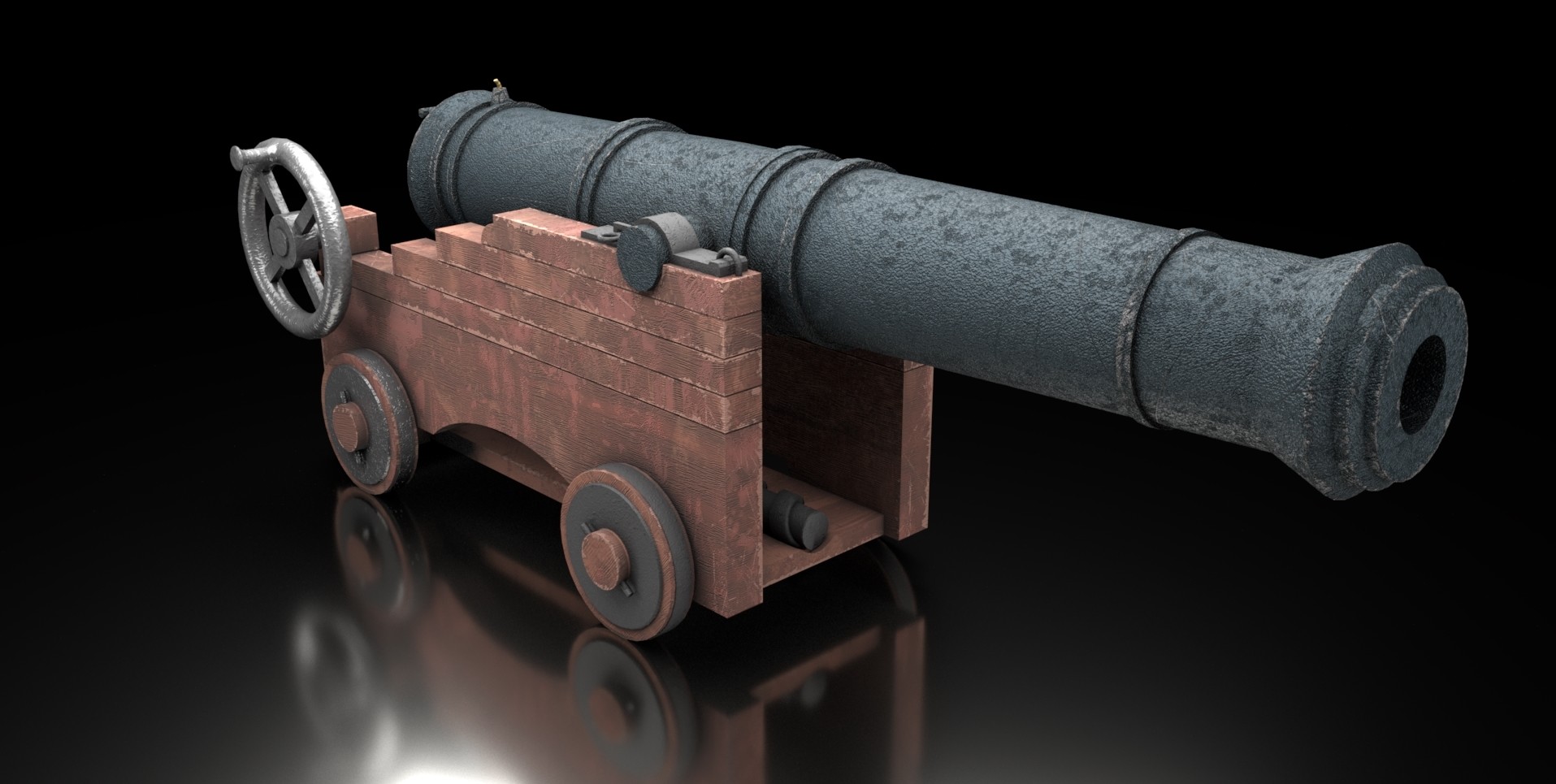 ArtStation - Ship Cannon