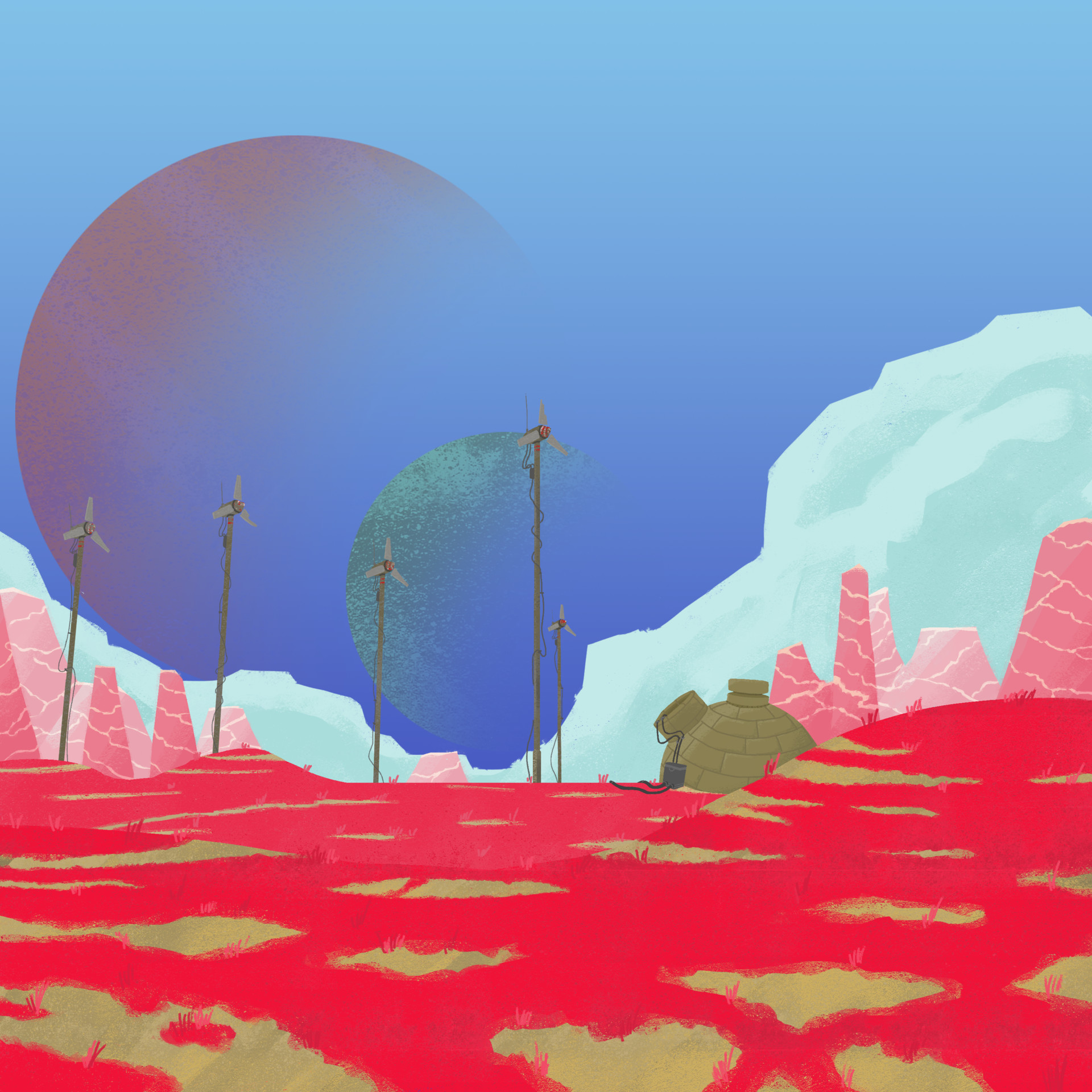 ArtStation - Farming planet