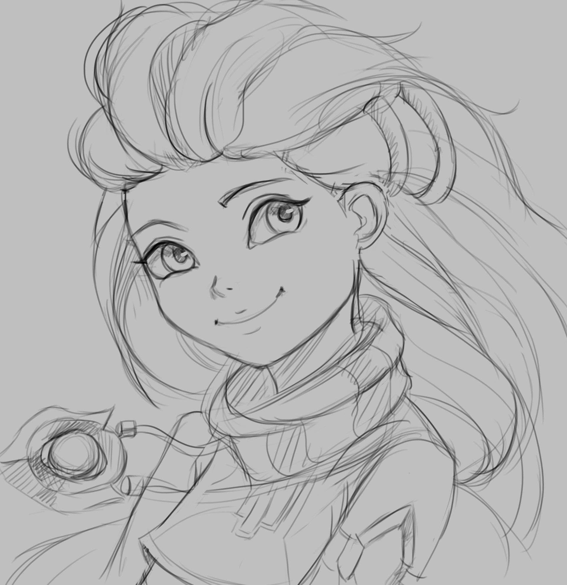 how to draw zoe league of legends