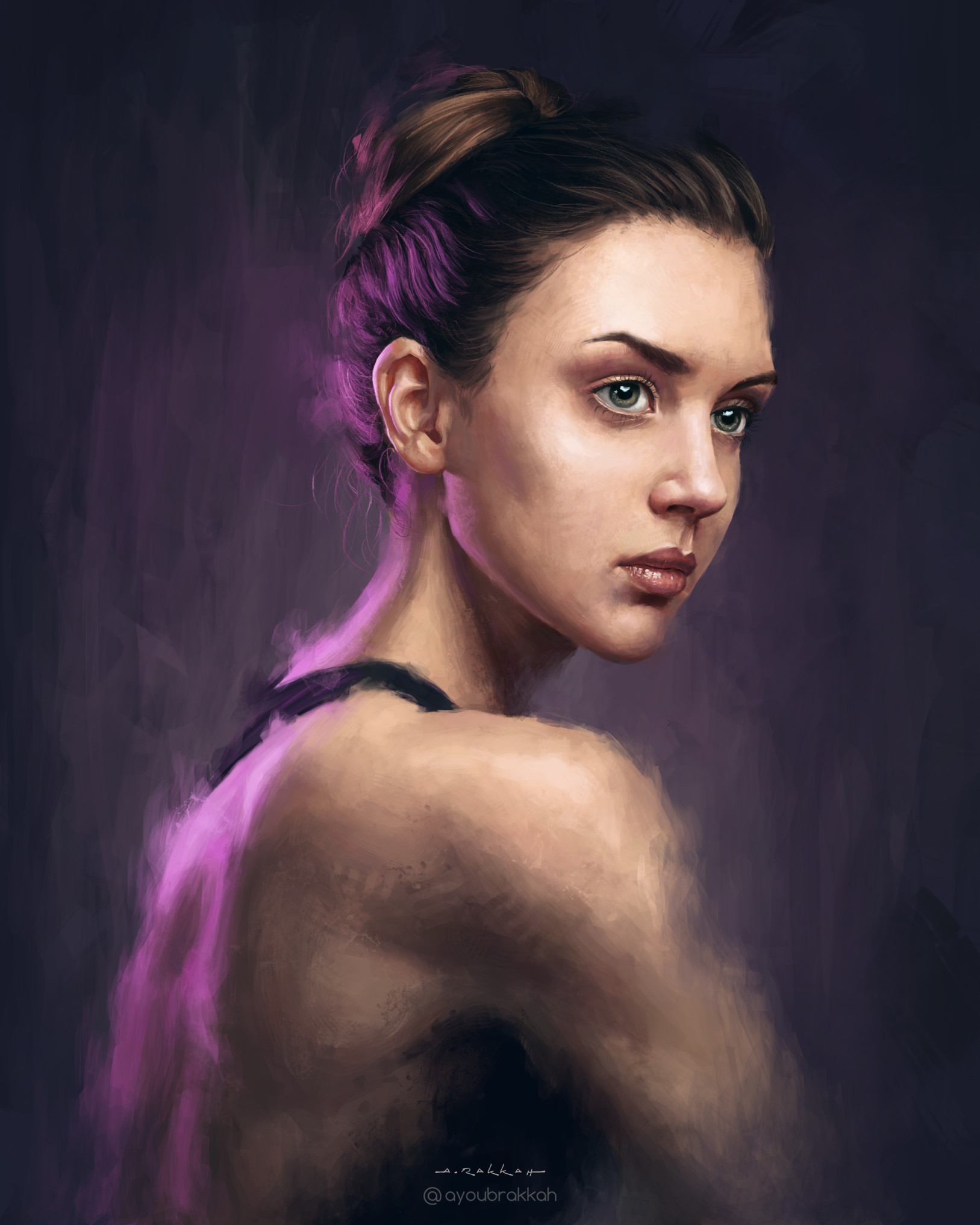 ArtStation - Portrait study 07 - Tori Tracy