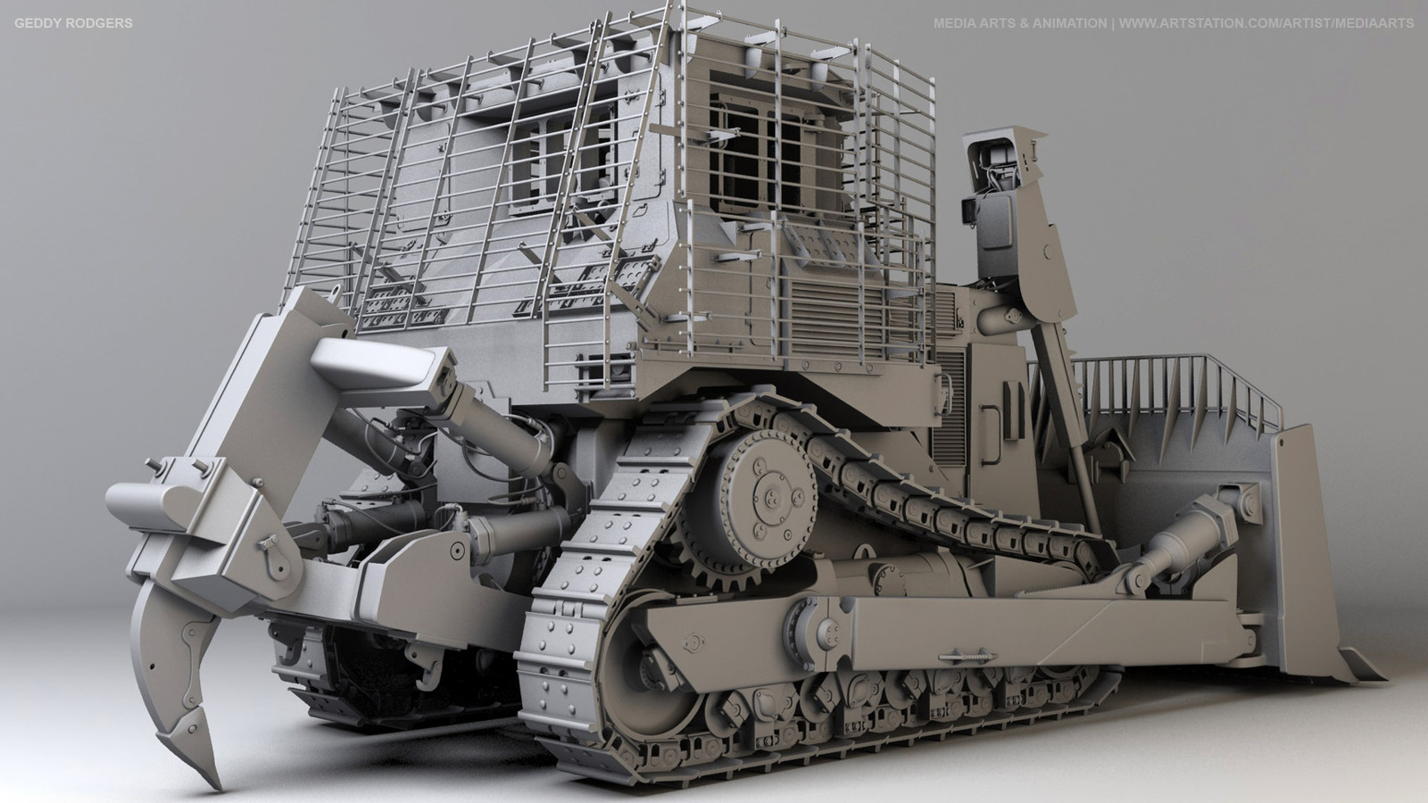 Eudy's Media Arts - Geddy Rodgers | D9R Armored Bulldozer