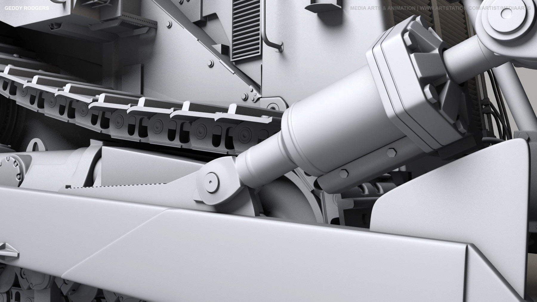 Eudy's Media Arts - Geddy Rodgers | D9R Armored Bulldozer