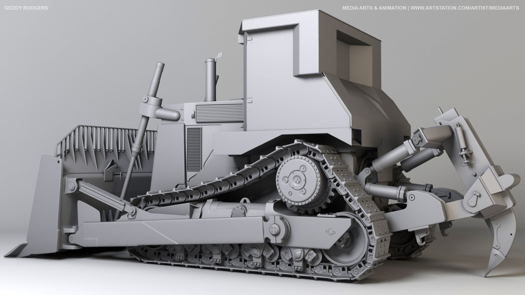 Eudy's Media Arts - Geddy Rodgers | D9R Armored Bulldozer