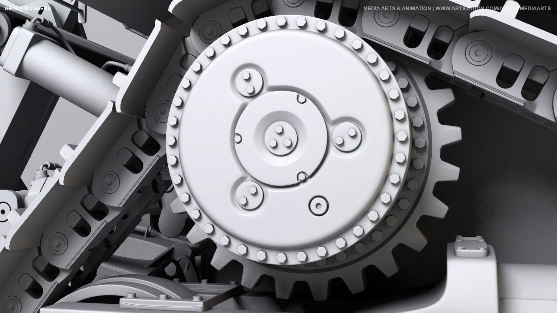 Eudy's Media Arts - Geddy Rodgers | D9R Armored Bulldozer