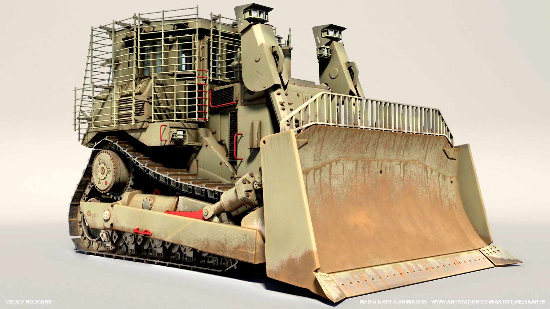 Eudy's Media Arts - Geddy Rodgers | D9R Armored Bulldozer