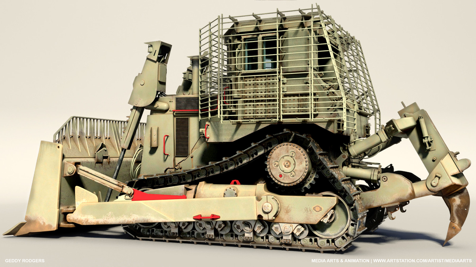 Eudy's Media Arts - Geddy Rodgers | D9R Armored Bulldozer